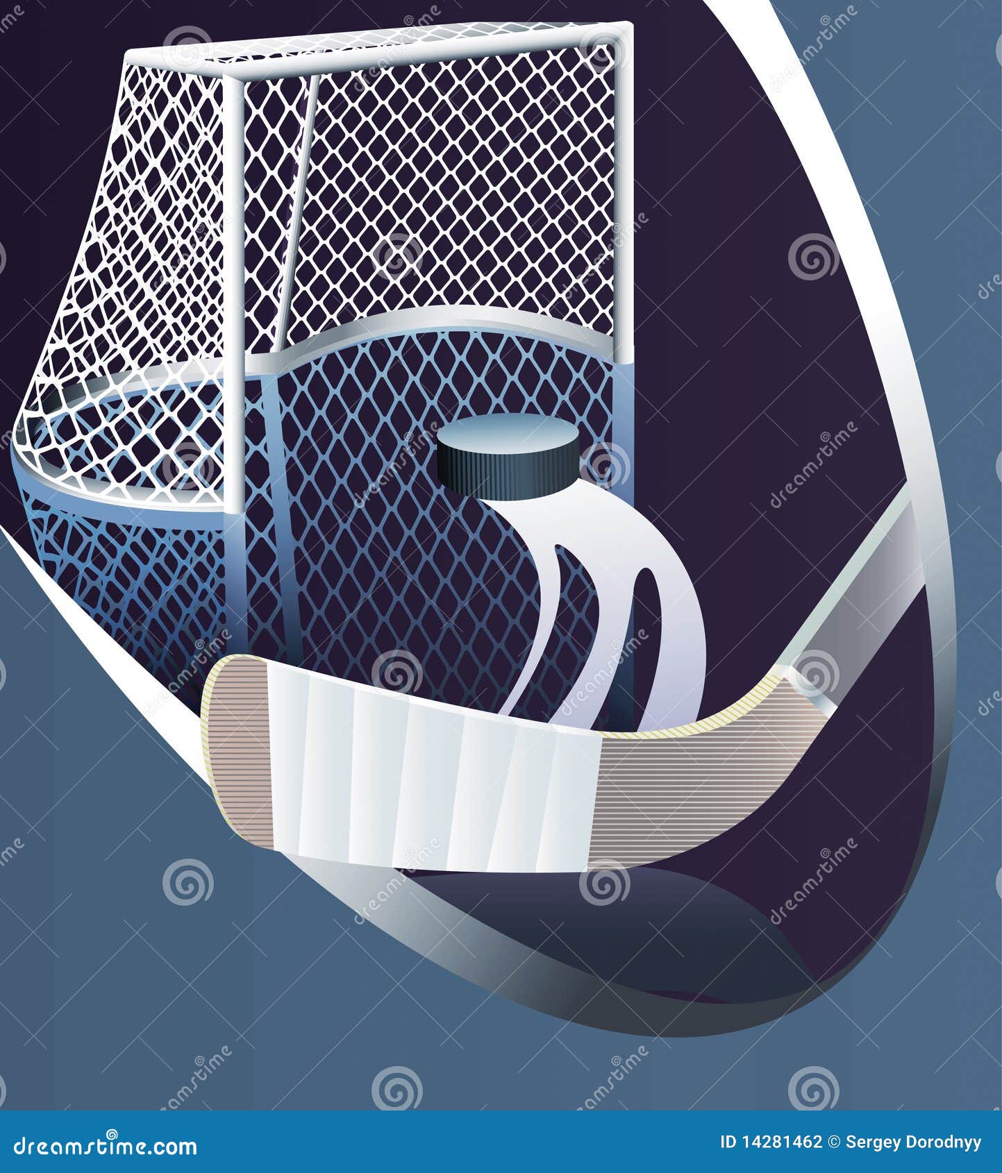 Hockey Abstract Background. Stock Illustration - Illustration of prize ...