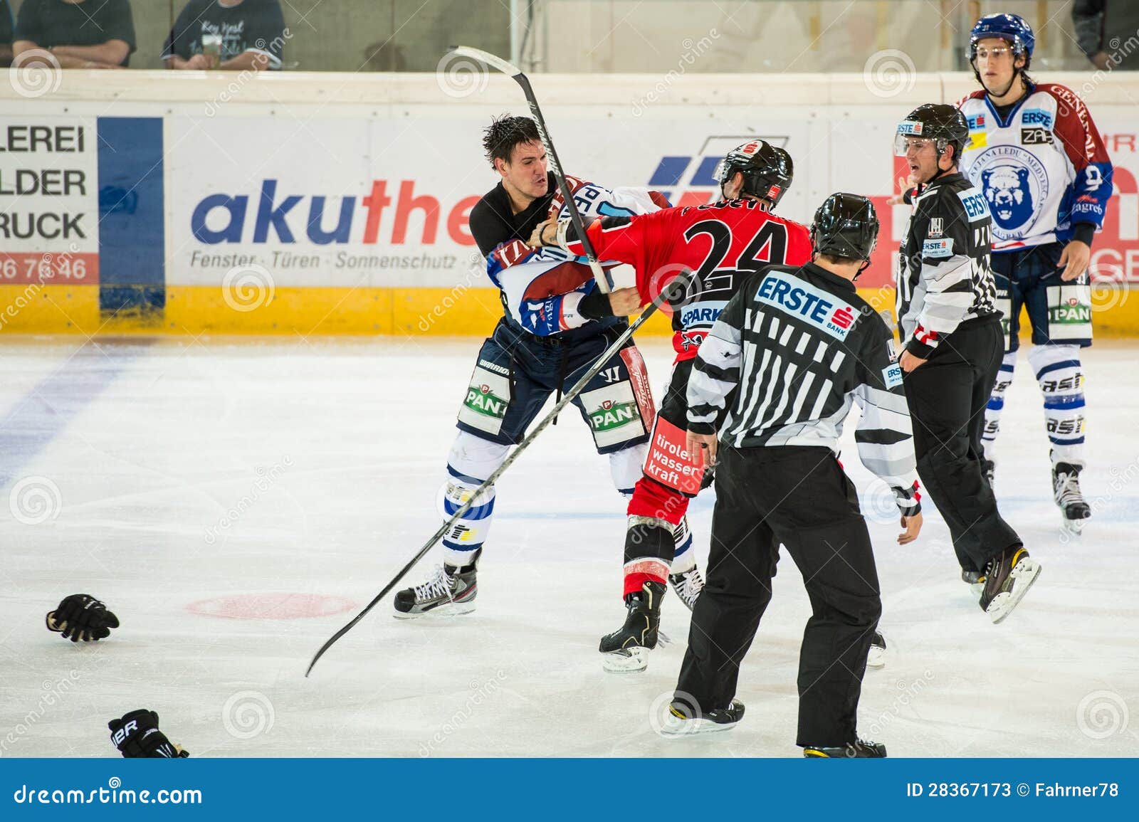 Hockey fight editorial stock photo. Image of icehockey - 28367173