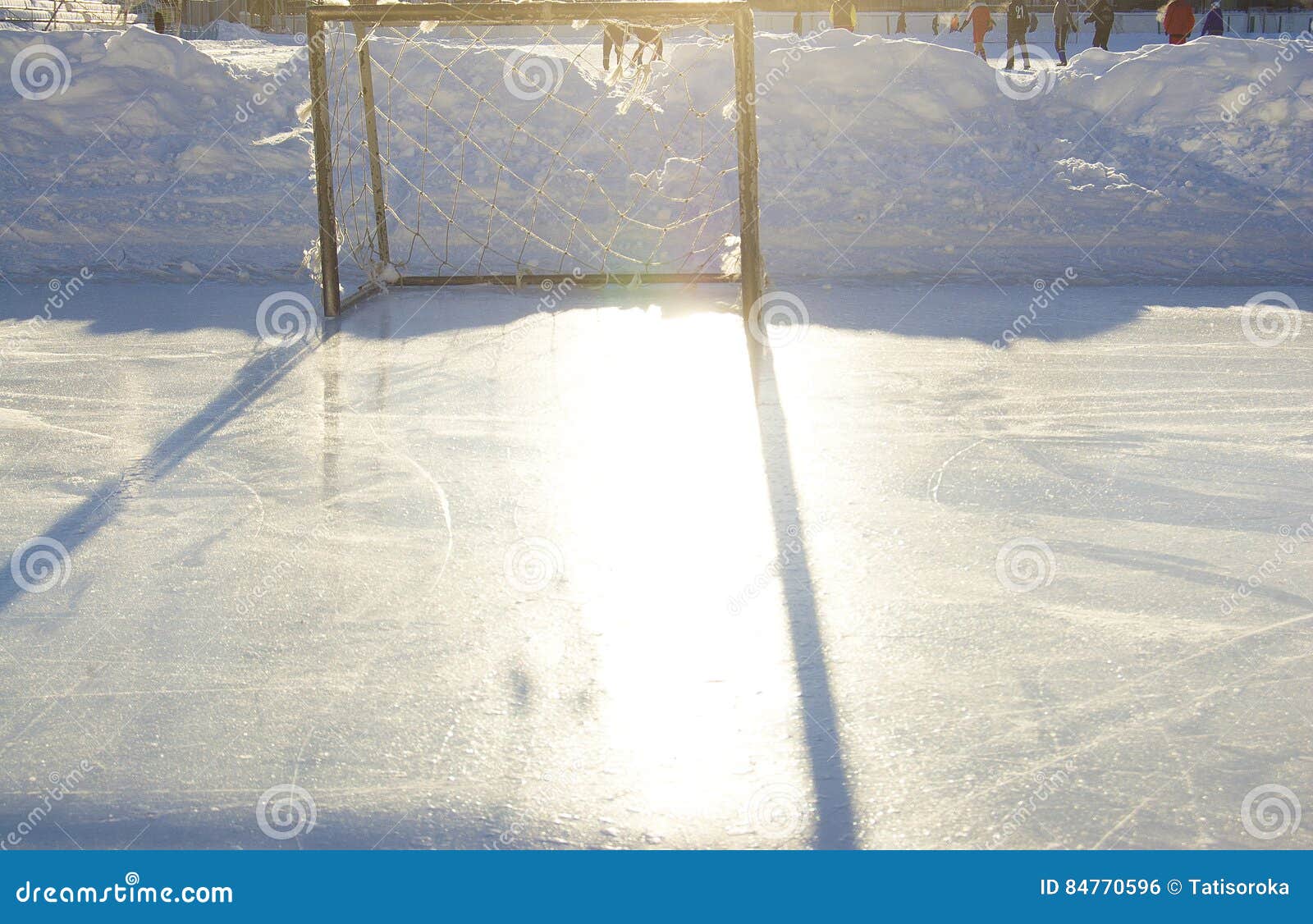Hockey stock photo. Image of puck, rink, abstract, game - 84770596