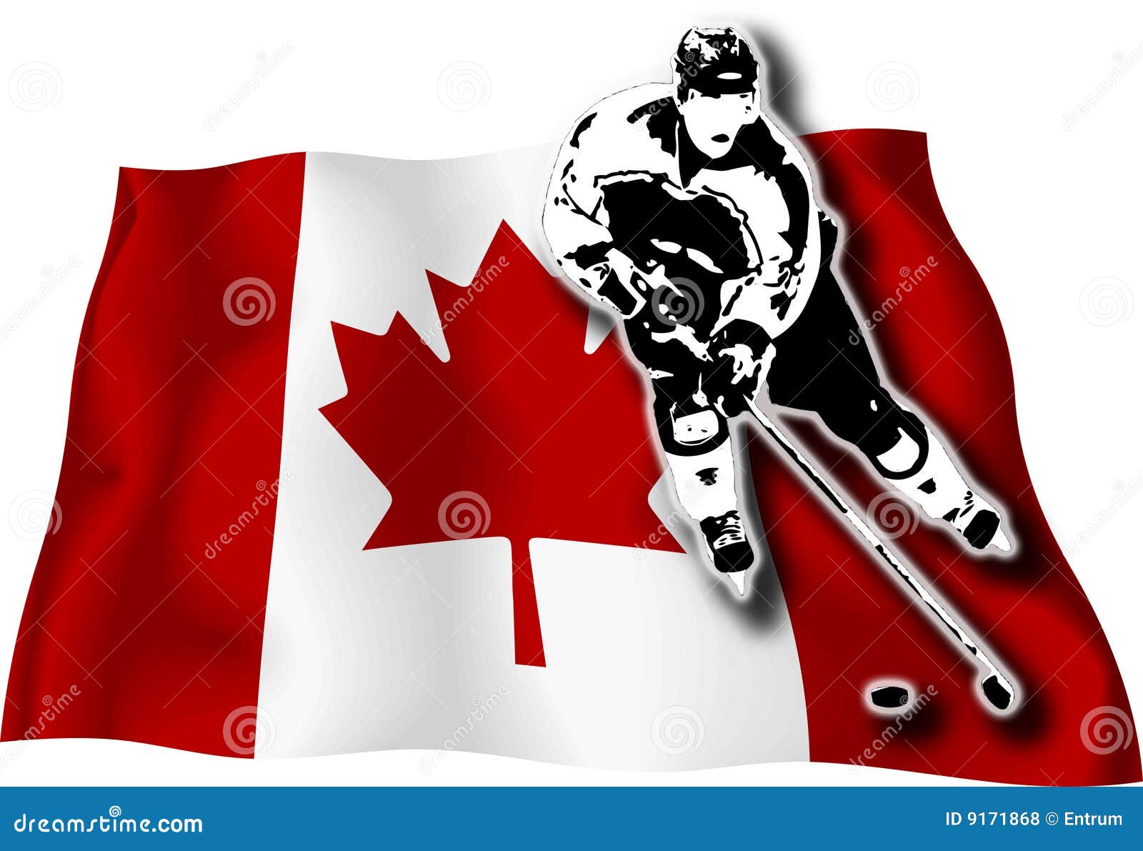 Canadian Flag Cartoon Vector | CartoonDealer.com #3364621