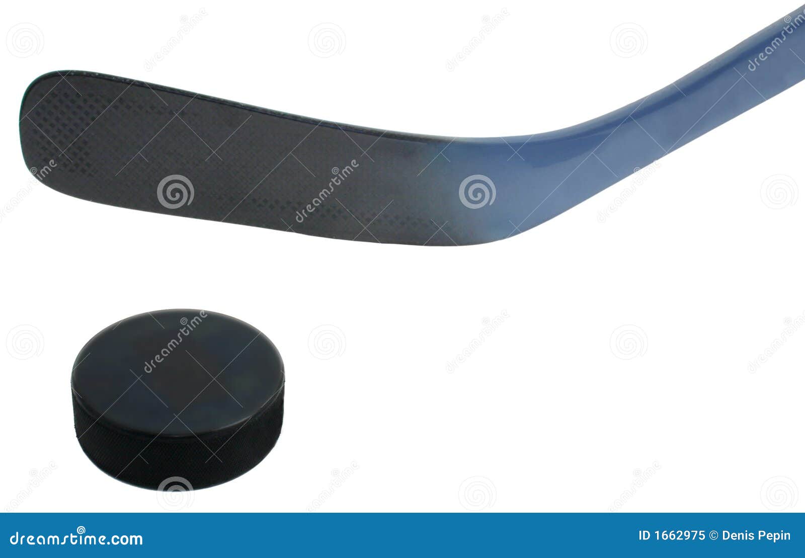 Hockey Stick and a Puck stock image. Image of sports, puck - 1662975
