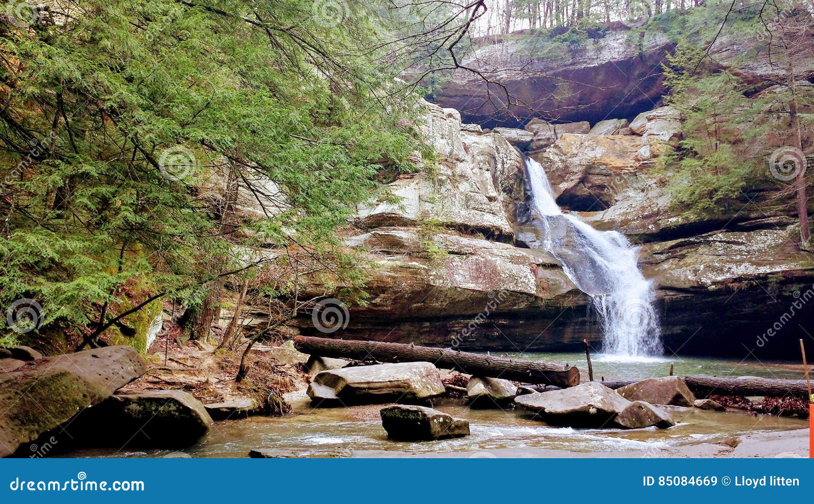 Hocking hills stock image. Image of watercourse, chute - 85084669