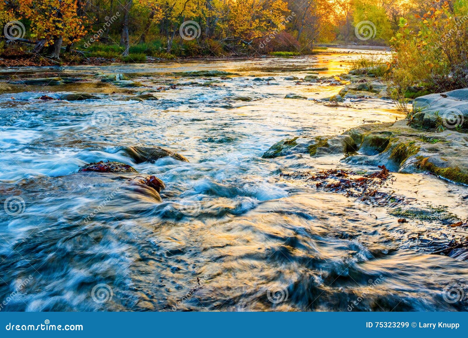 Hocking River in Ohio stock image. Image of state, october - 75323299
