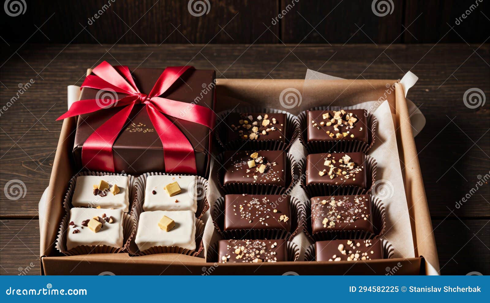 ?hocolate candy box. stock image. Image of meal, candy - 294582225