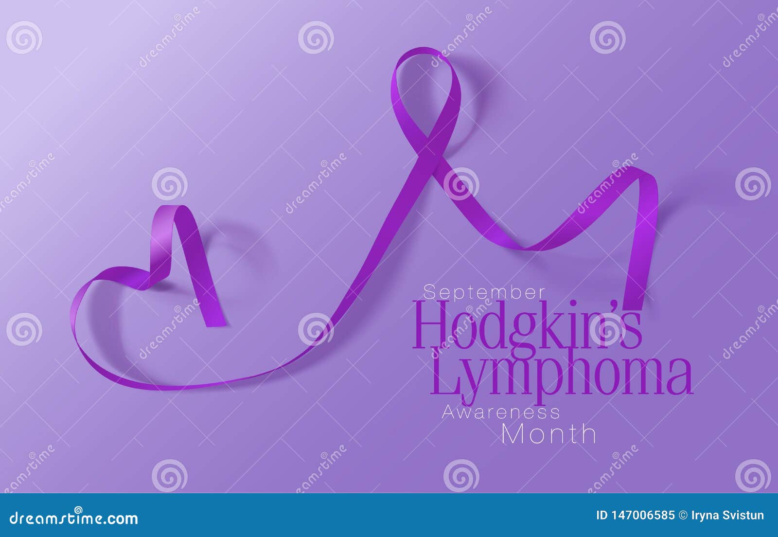 Hodgkin`s Lymphoma Awareness Calligraphy Poster Design. Realistic ... Hodgkin`s Lymphoma Awareness Calligraphy Poster Design. Realistic ...