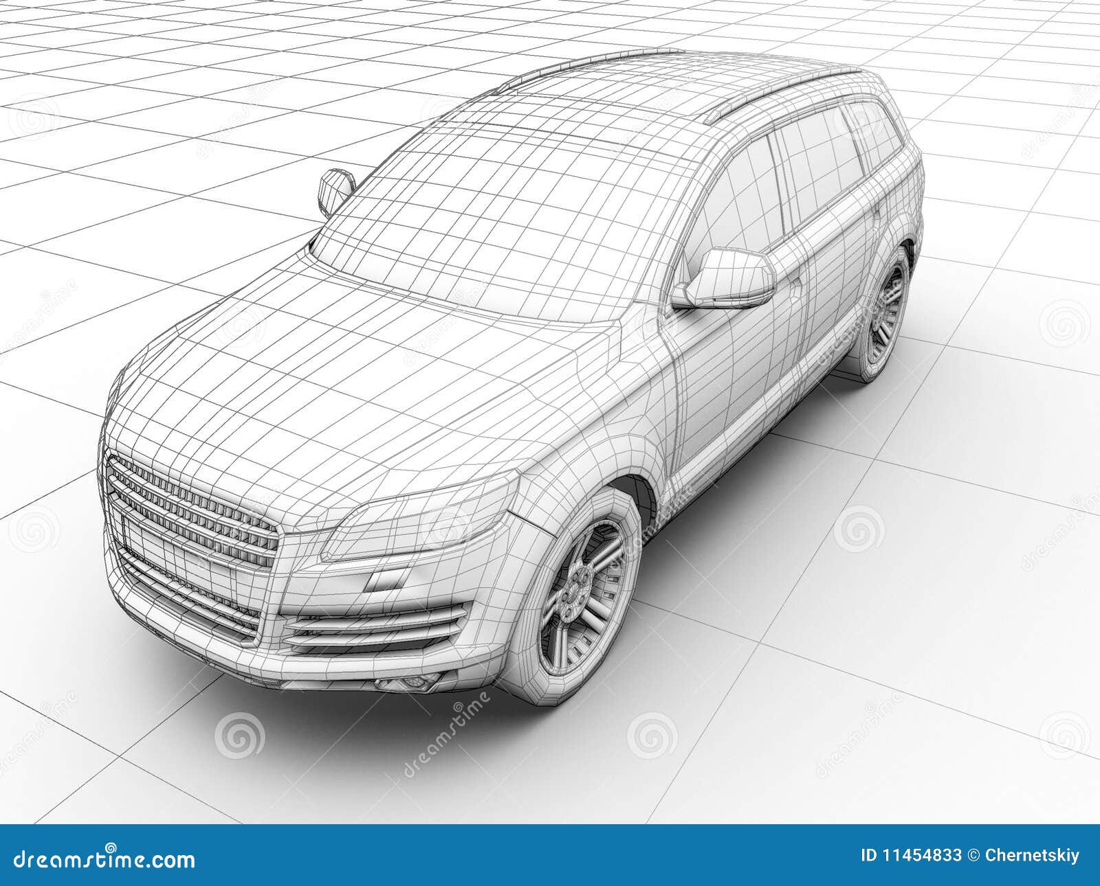 Hoe De Auto Wordt Ontworpen Stock Illustratie - Illustration of ...