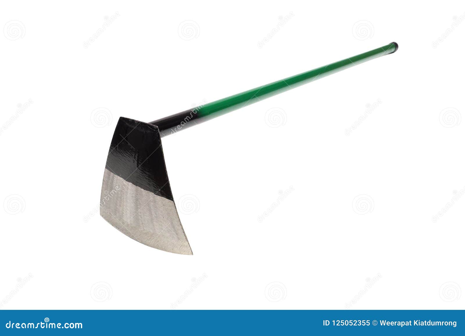 Hoe for digging a hole stock image. Image of agriculture - 125052355