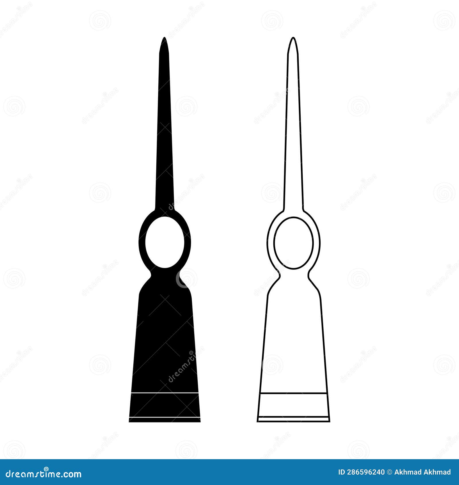 Hoe icon stock vector. Illustration of grass, rural - 286596240