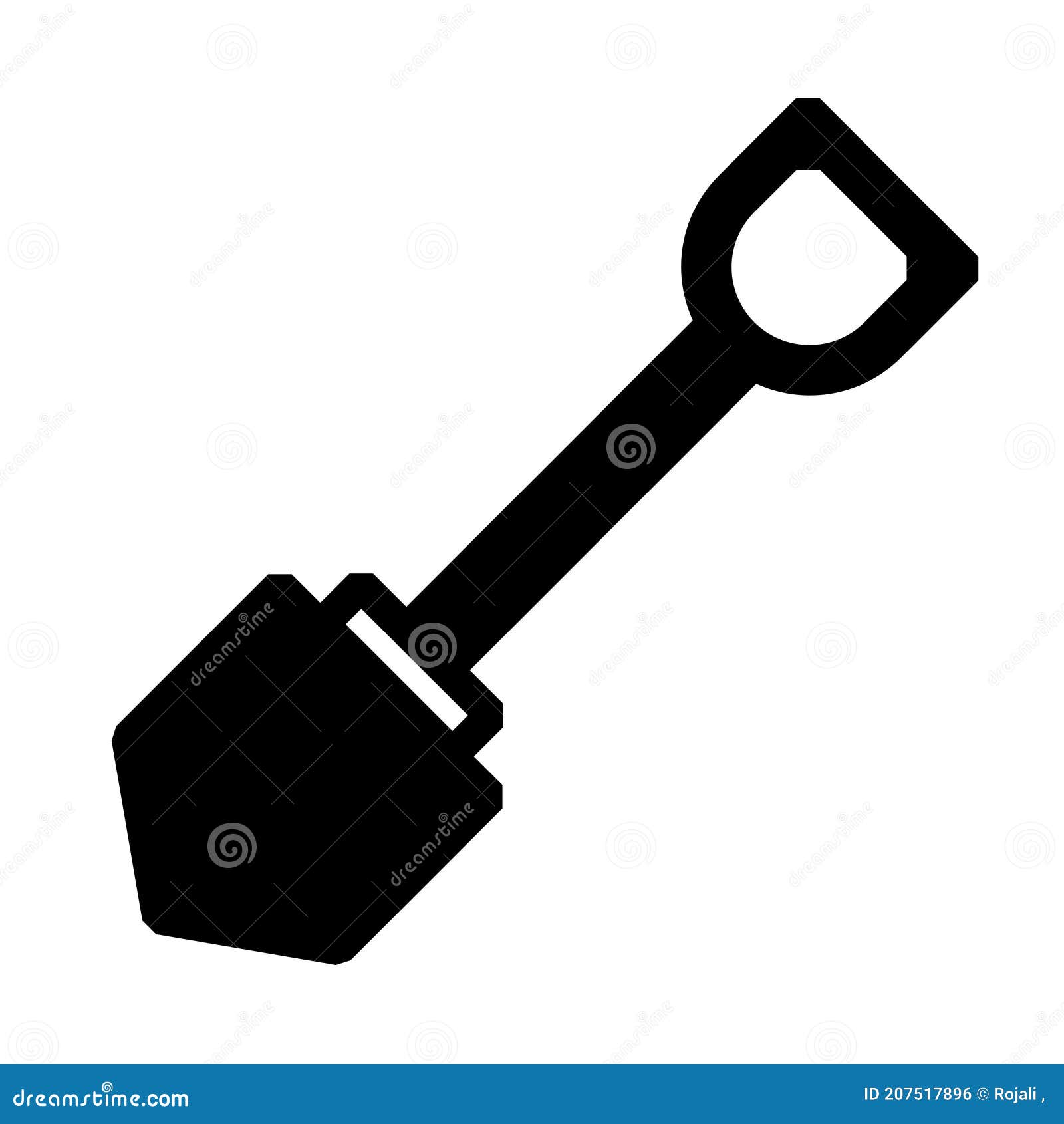 Hoe Logo or Illustration with Solid Stroke Style Vector Design Stock ...