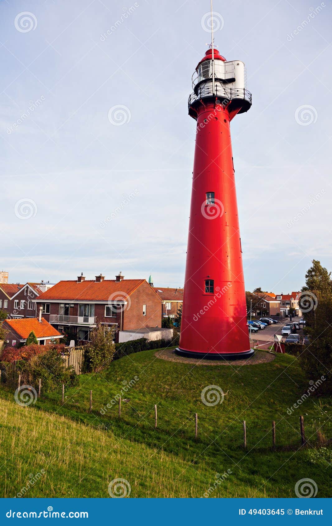Hoek Van Holland Lighthouse. Stock Image - Image of tall, landmark ...