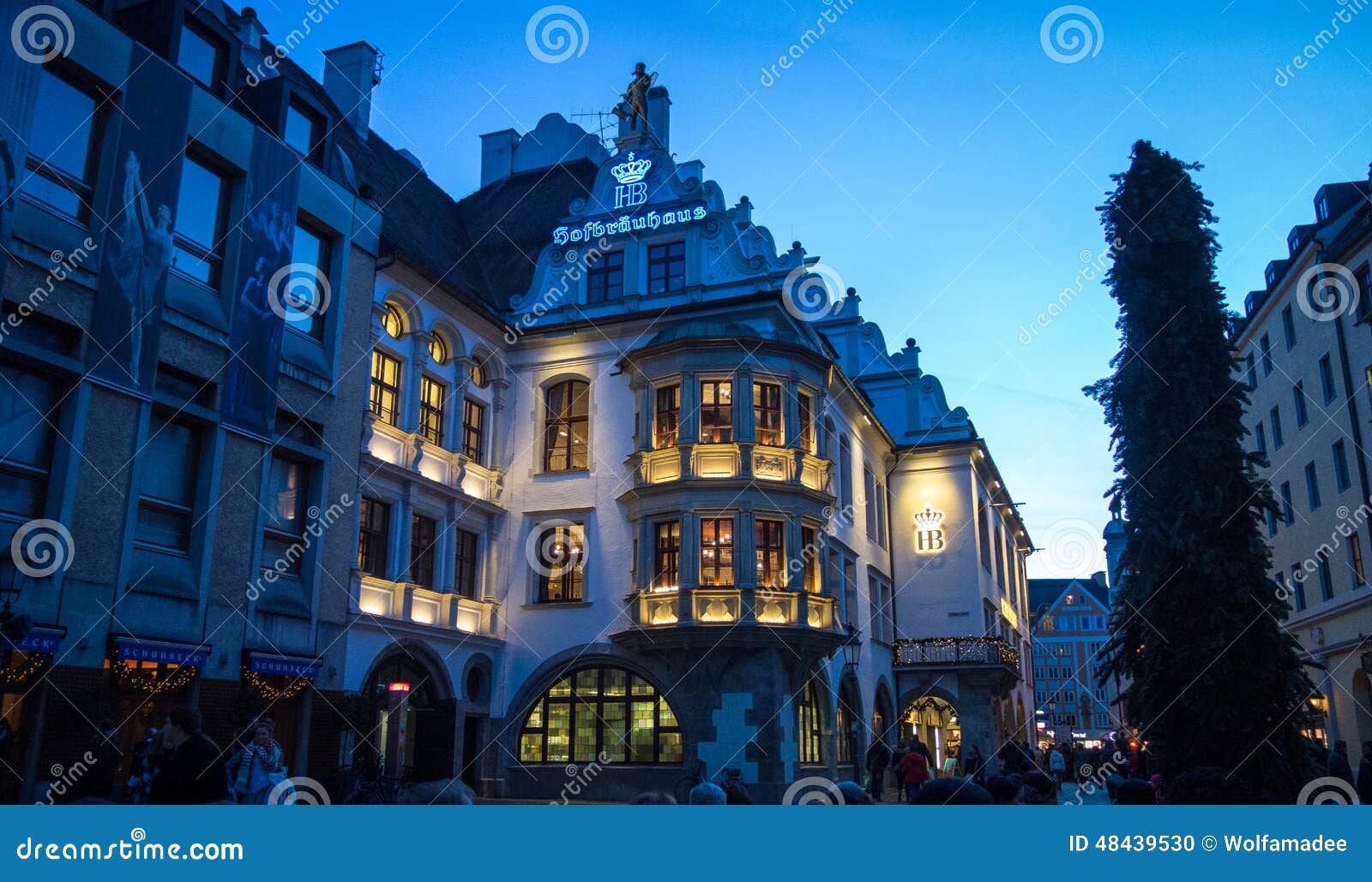 Hofbrauhaus Munich editorial image. Image of hofbrauhaus - 48439530