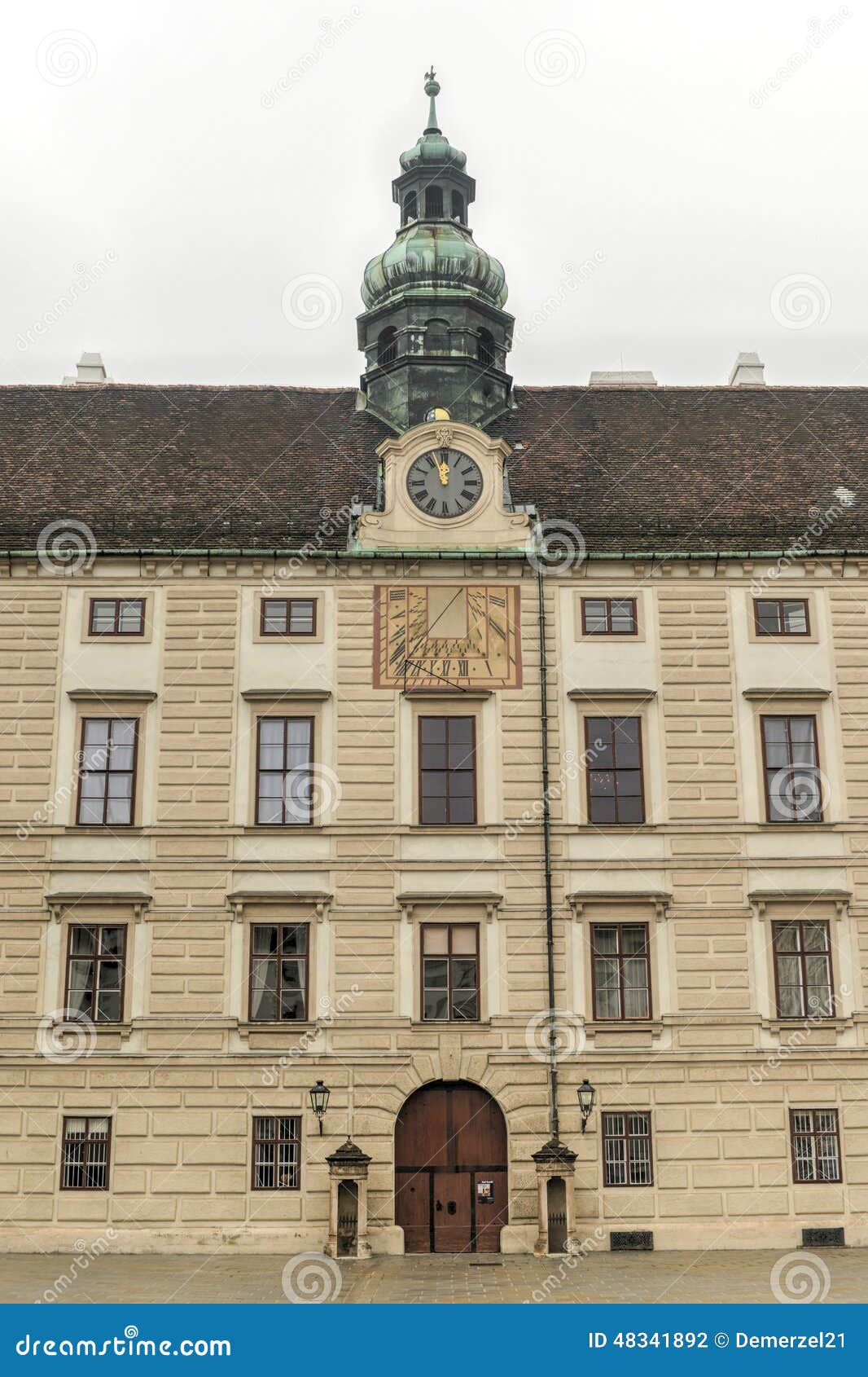 Hofburg Palace Courtyard - Vienna, Austria Stock Photo - Image of ...