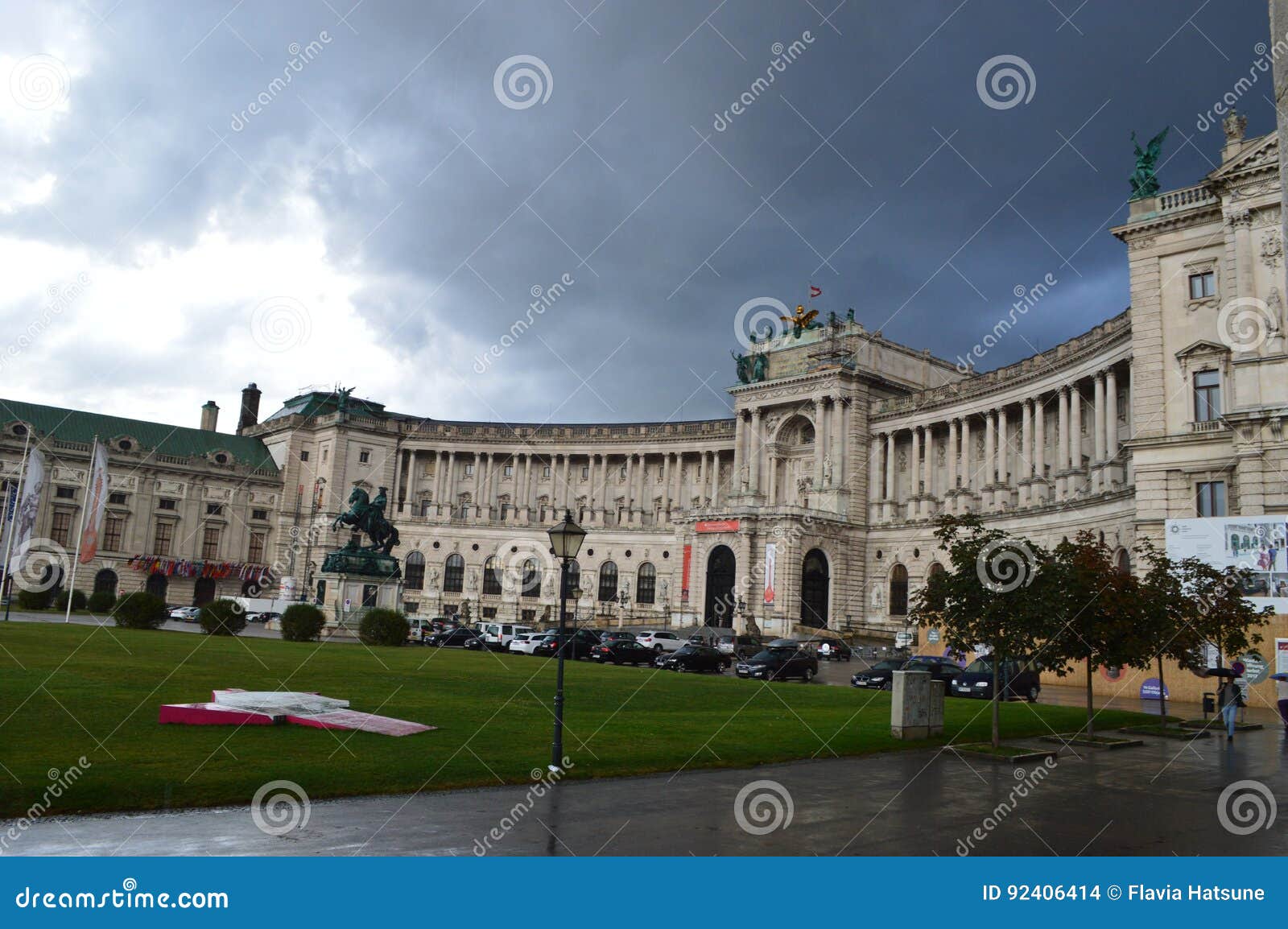 The Hofburg in Vienna editorial stock image. Image of site - 92406414