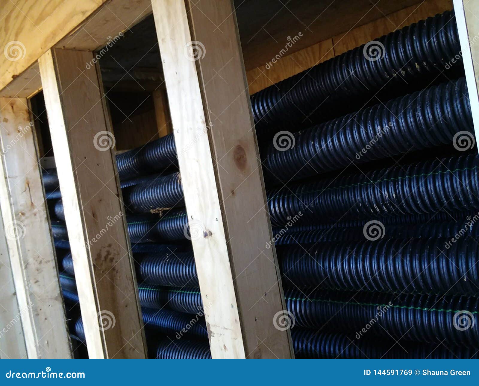 Hog barns site iowa inside editorial stock image. Image of barns ...