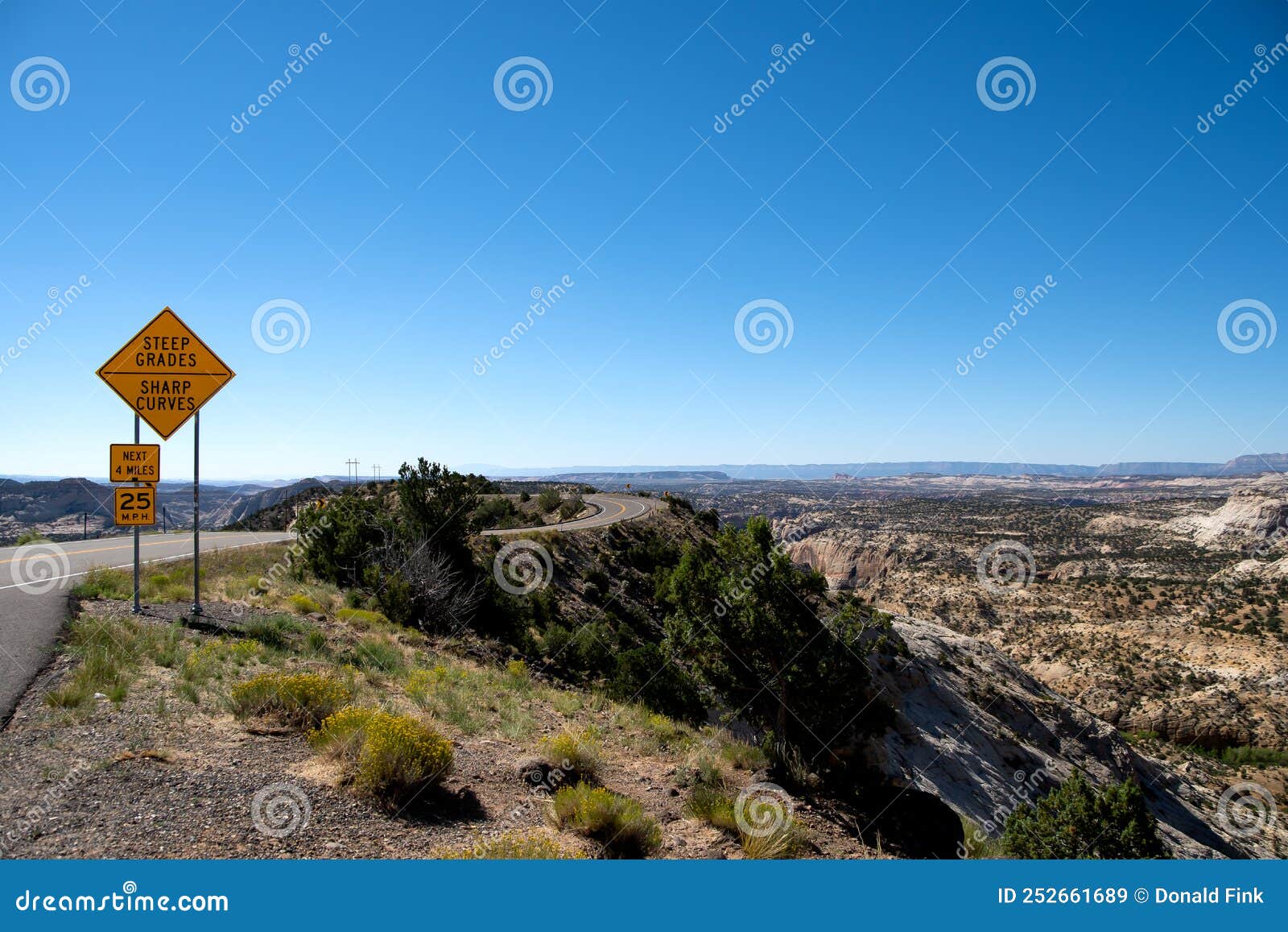 The Hogback, Route 12, in Utah Stock Image - Image of route, erosion ...