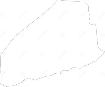 Hoima Uganda outline map stock illustration. Illustration of hoima ...