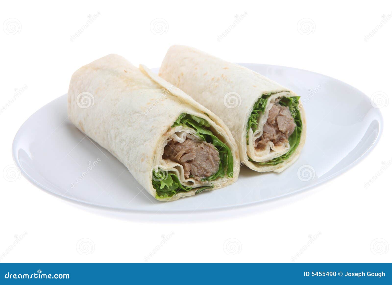 Hoisin Duck Wrap Stock Photo - Image: 5455490