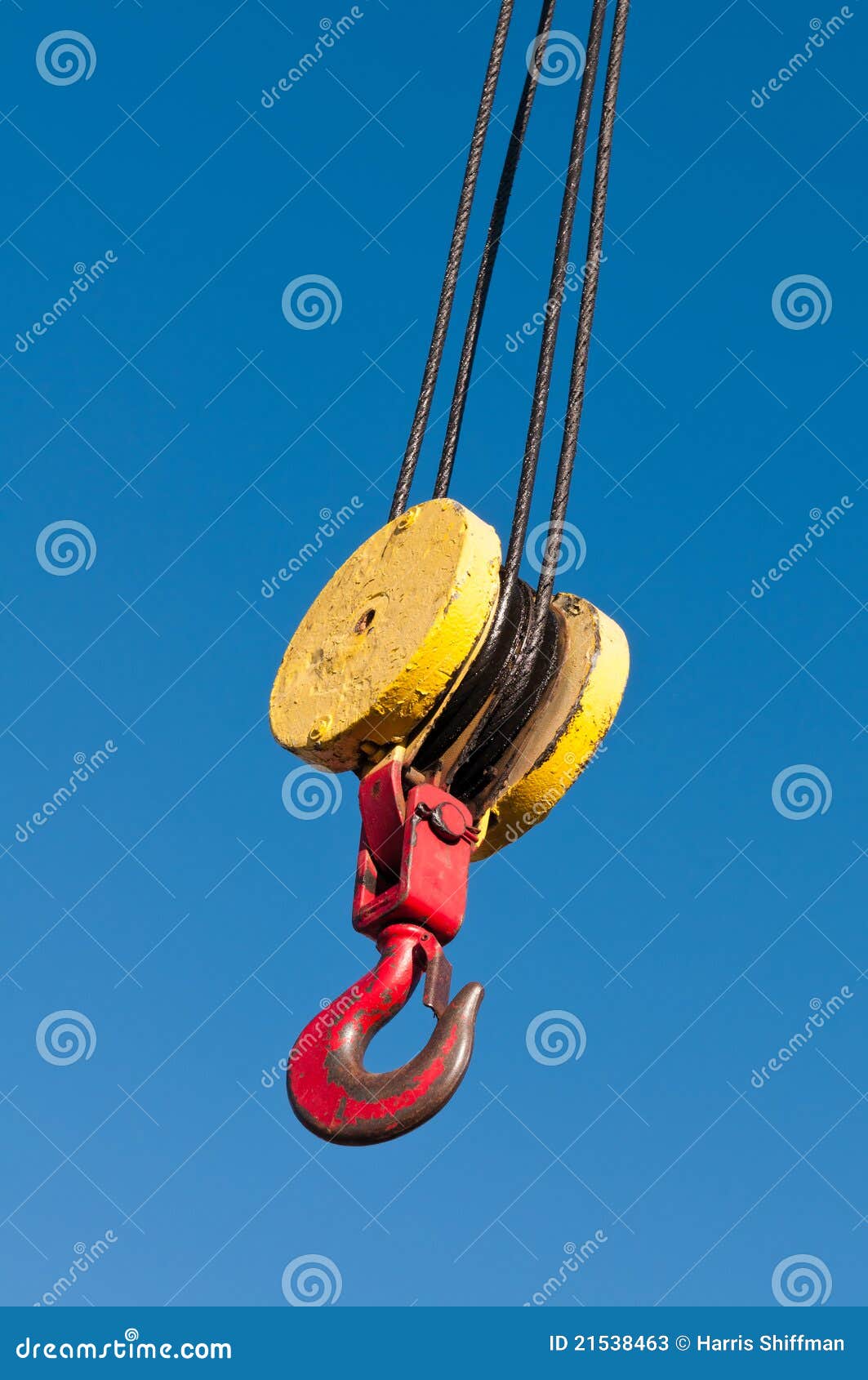 Hoist stock image. Image of hoist, suspended, hook, maritime - 21538463