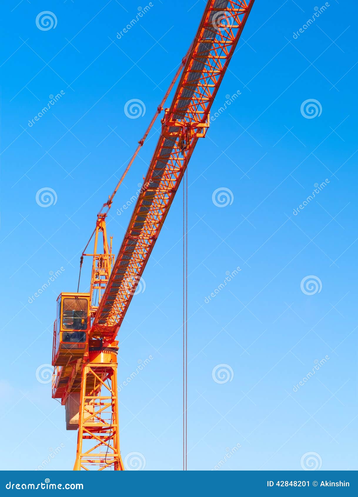 Hoisting crane stock image. Image of industrial, activity - 42848201
