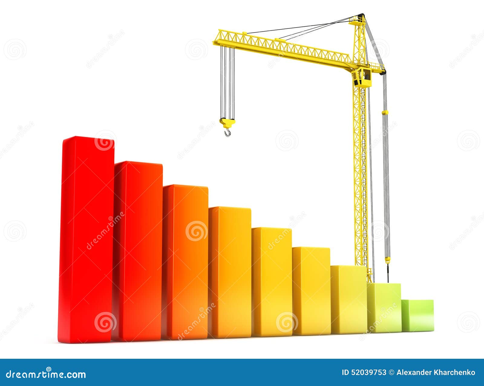 Hoisting Crane Icon In Trendy Design Style. Hoisting Crane Icon ...