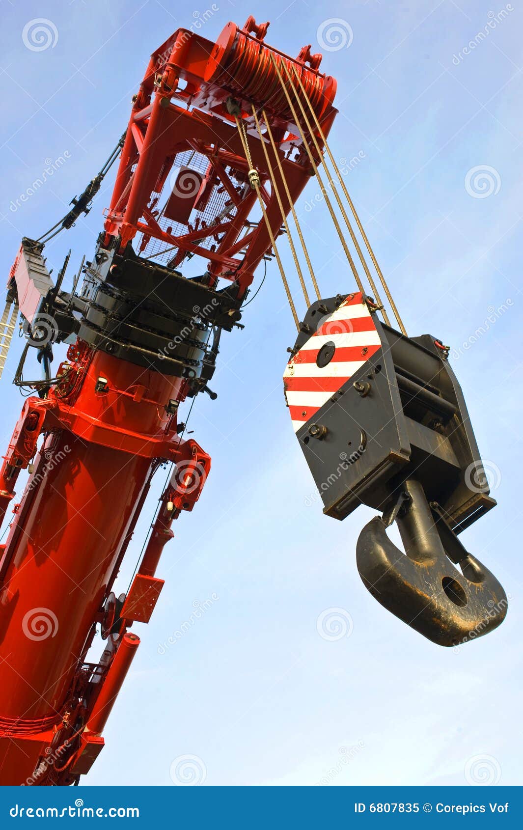 Hoisting rig stock image. Image of structure, crane, large - 6807835