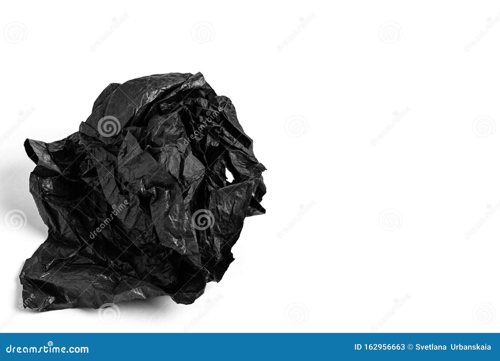 Hoja De Papel Negro En Blanco Copiar Espacio Imagen de archivo - Imagen ...