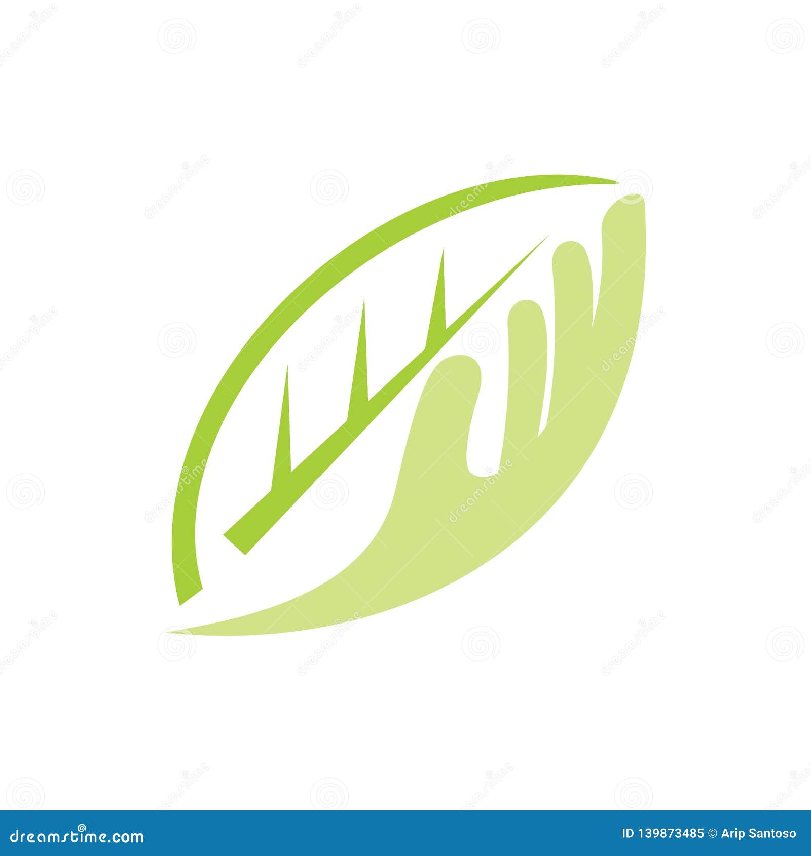 Hoja Logo Design Vector Template Isolated Ilustración del Vector ...