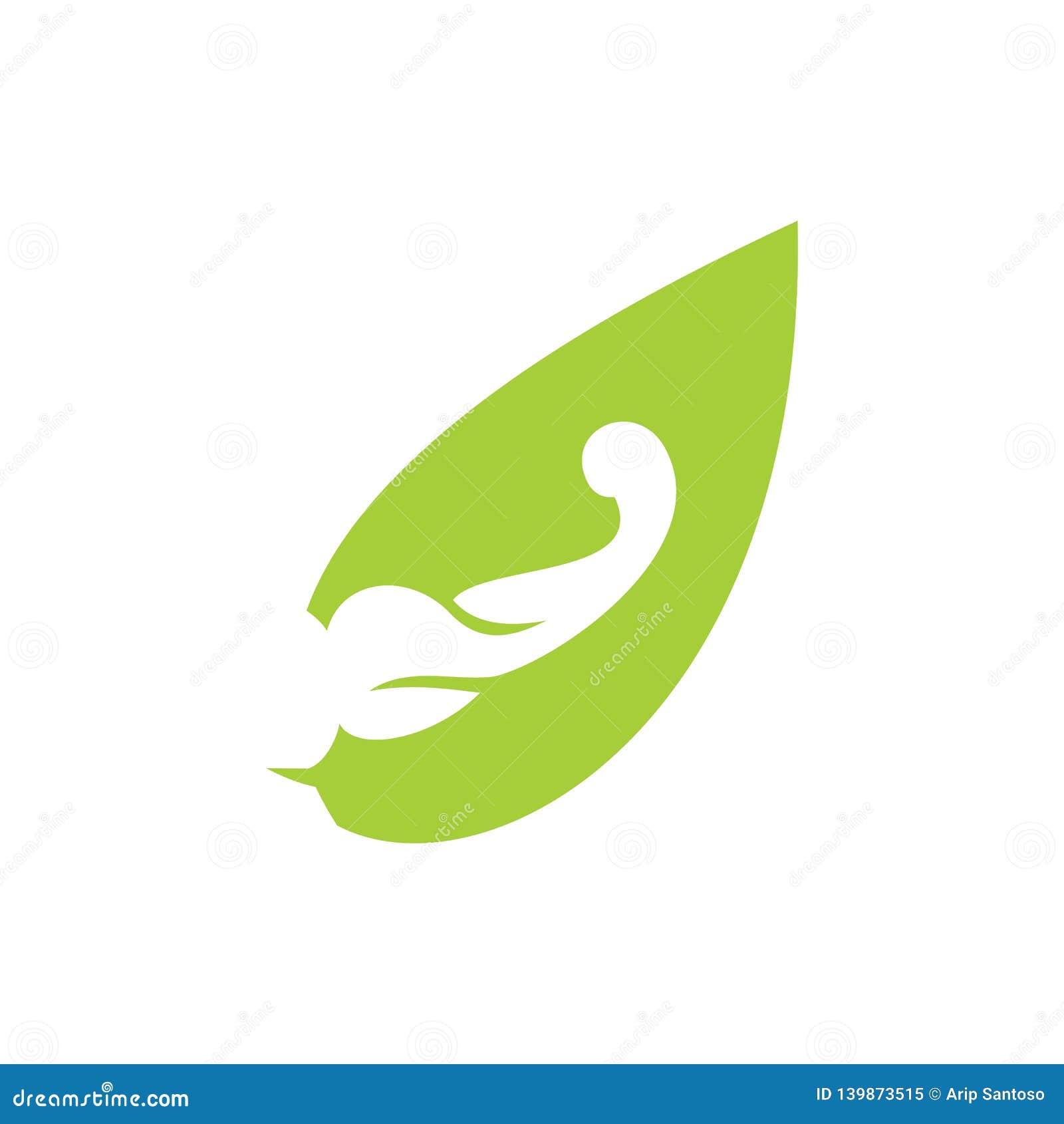 Hoja Logo Design Vector Template Isolated Ilustración del Vector ...