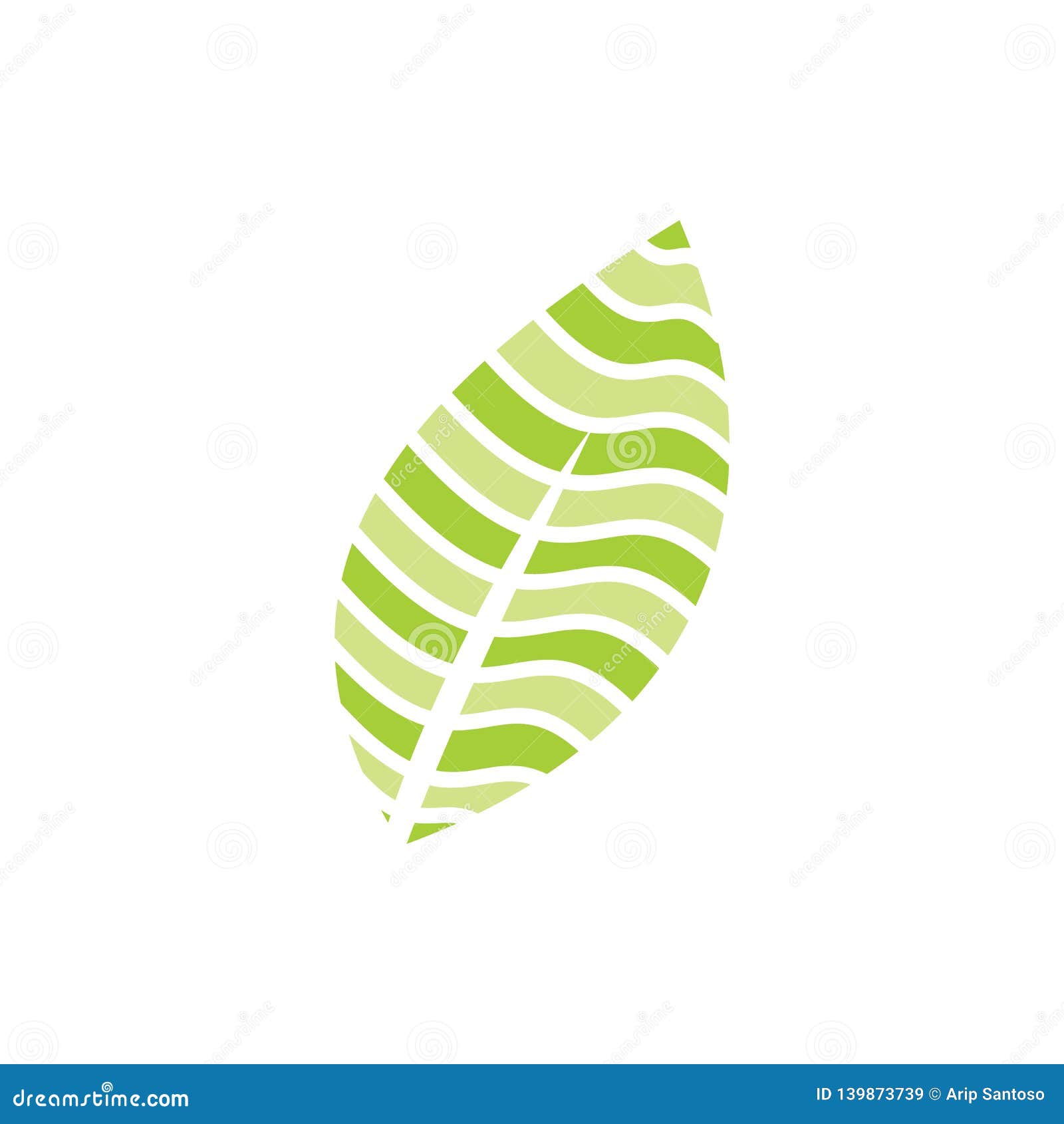 Hoja Logo Design Vector Template Isolated Ilustración del Vector ...