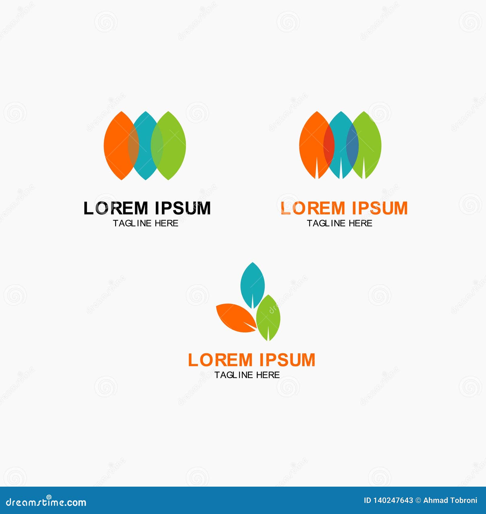 Hoja Logo Vector Template Design Illustration Imagen de archivo ...