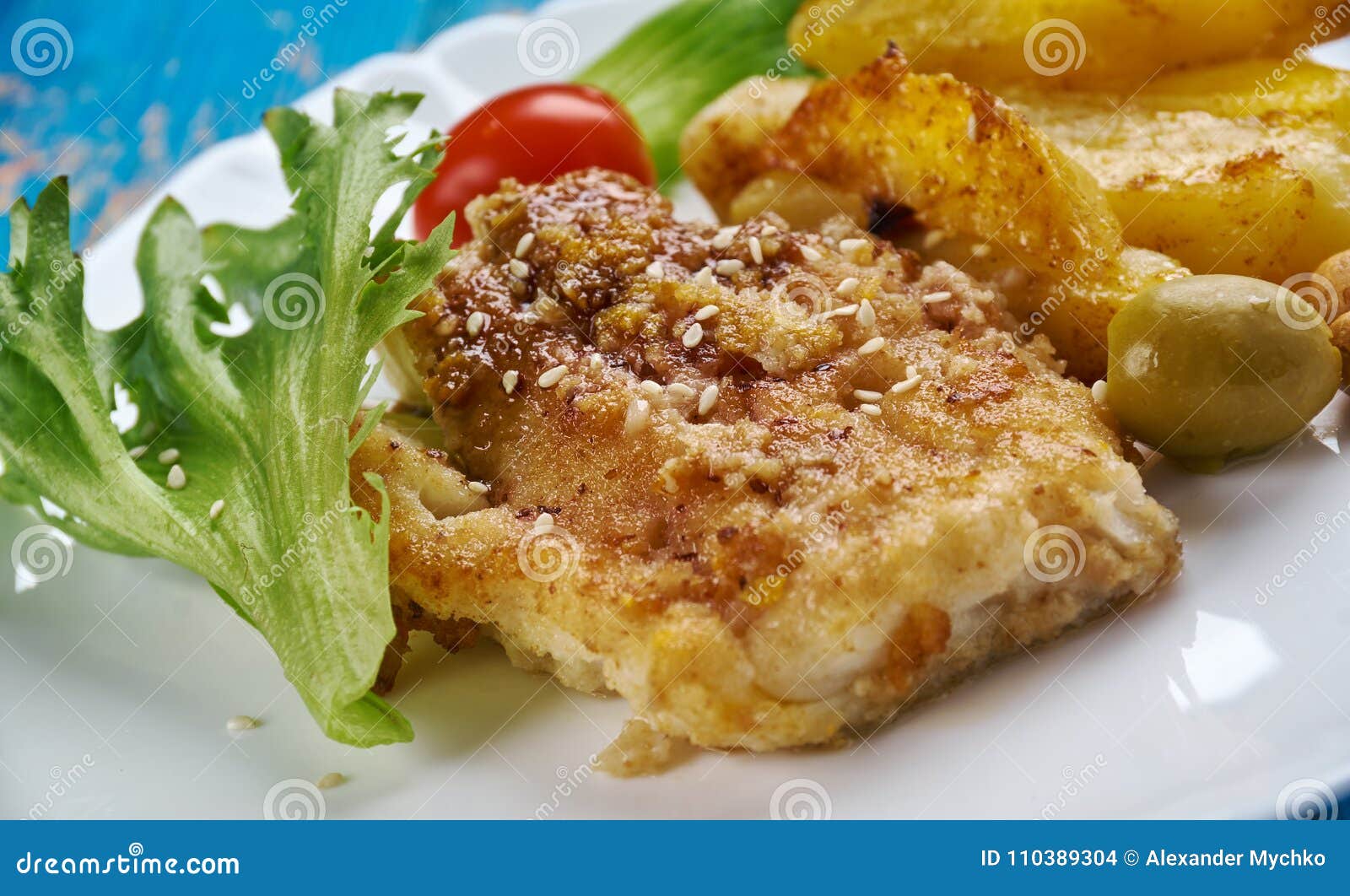 Hoja Pan Cod Del Chino-estilo Foto de archivo - Imagen de bacalao ...