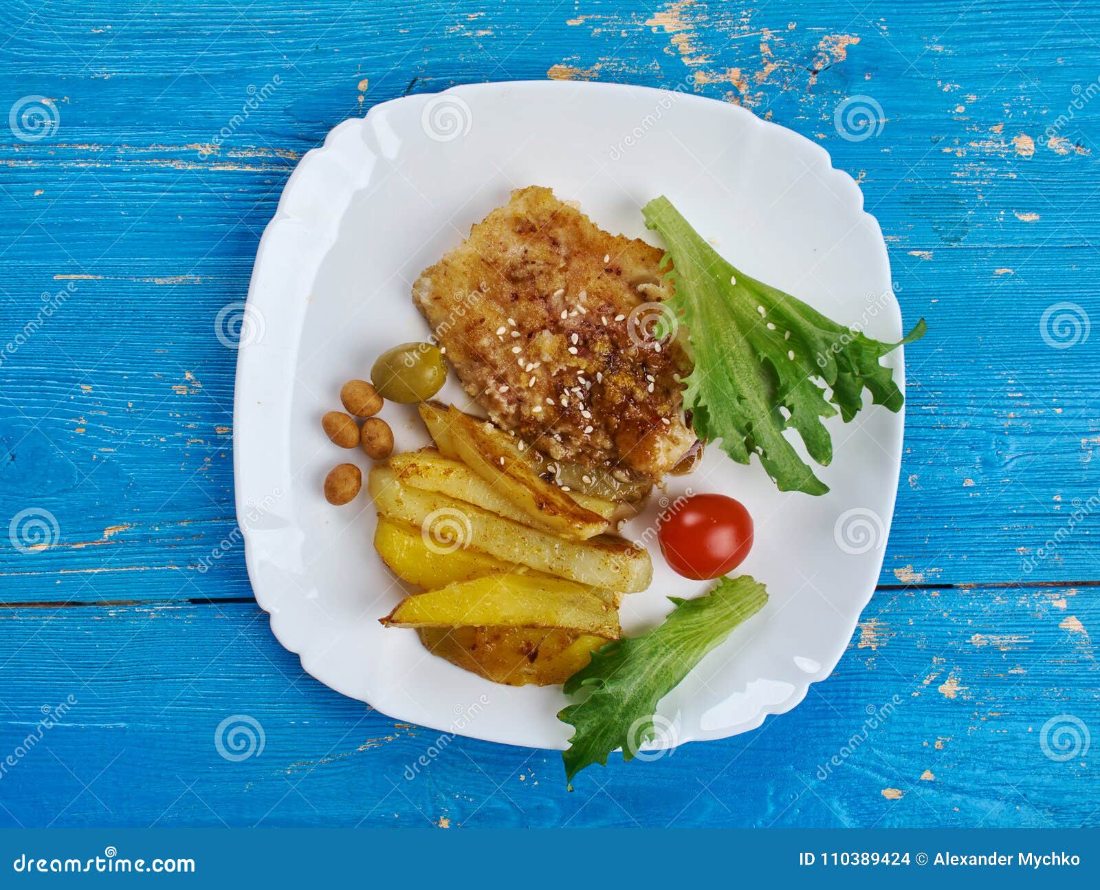 Hoja Pan Cod Del Chino-estilo Foto de archivo - Imagen de comida ...