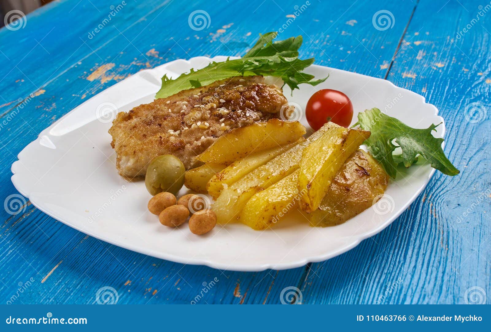 Hoja Pan Cod Del Chino-estilo Foto de archivo - Imagen de sabor, cocina ...