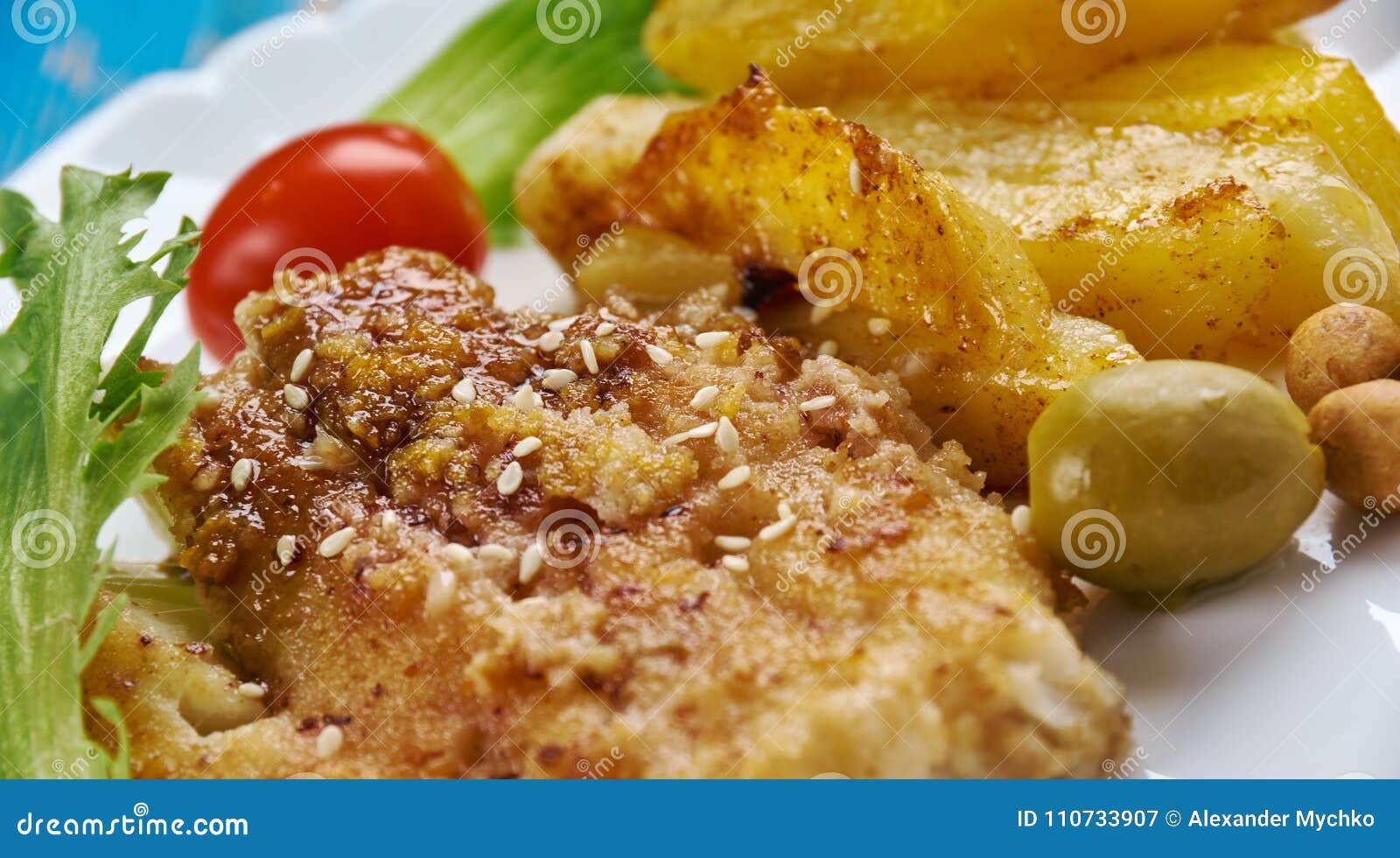 Hoja Pan Cod Del Chino-estilo Imagen de archivo - Imagen de pescados ...