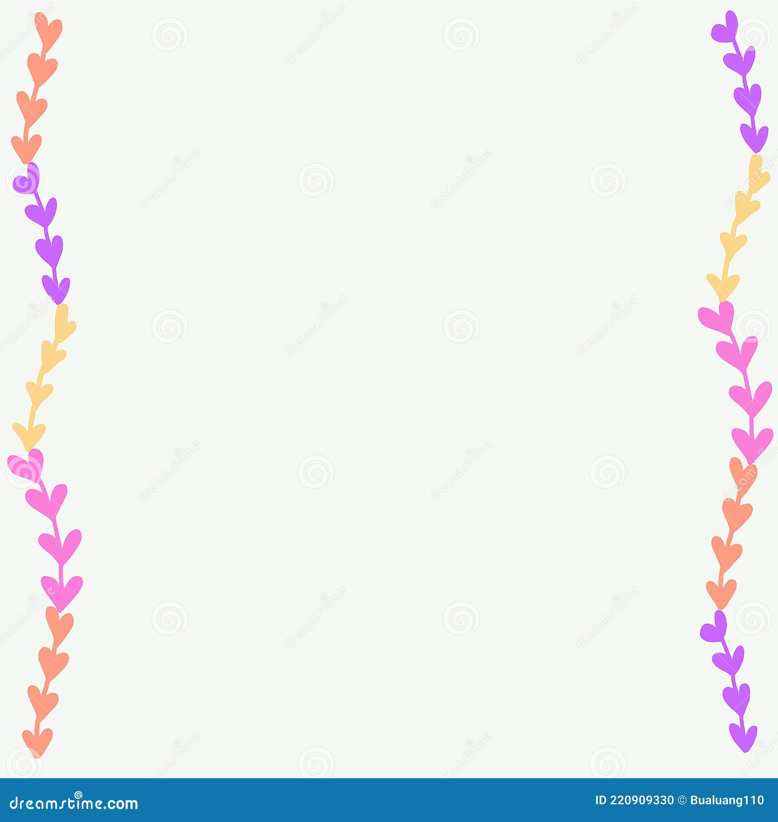 Hoja Pastel Sobre Fondo Rosa. Stock de ilustración - Ilustración de ...