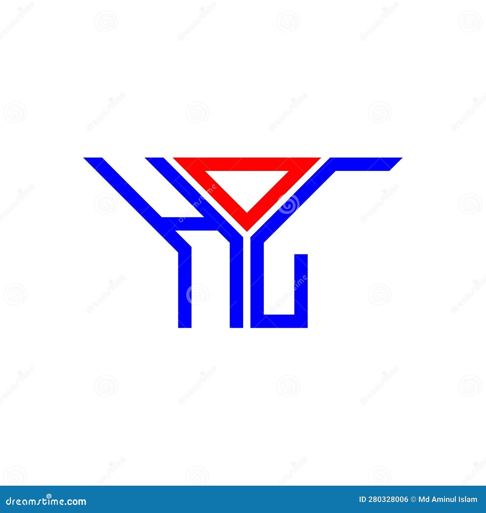 HOL Letter Logo Creative Design with Vector Graphic, HOL Simple and ...