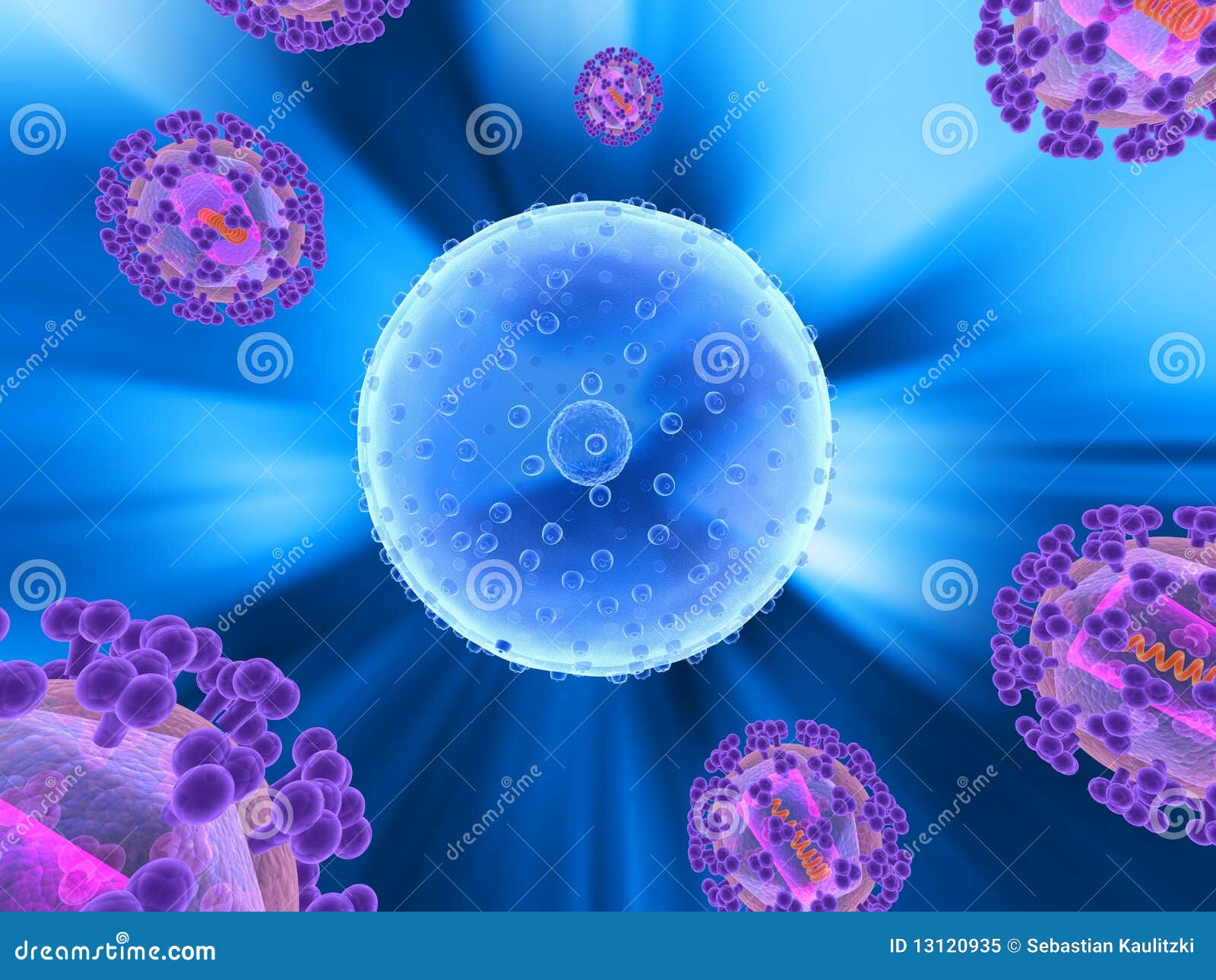 HOLA virus stock de ilustración. Ilustración de médico - 13120935