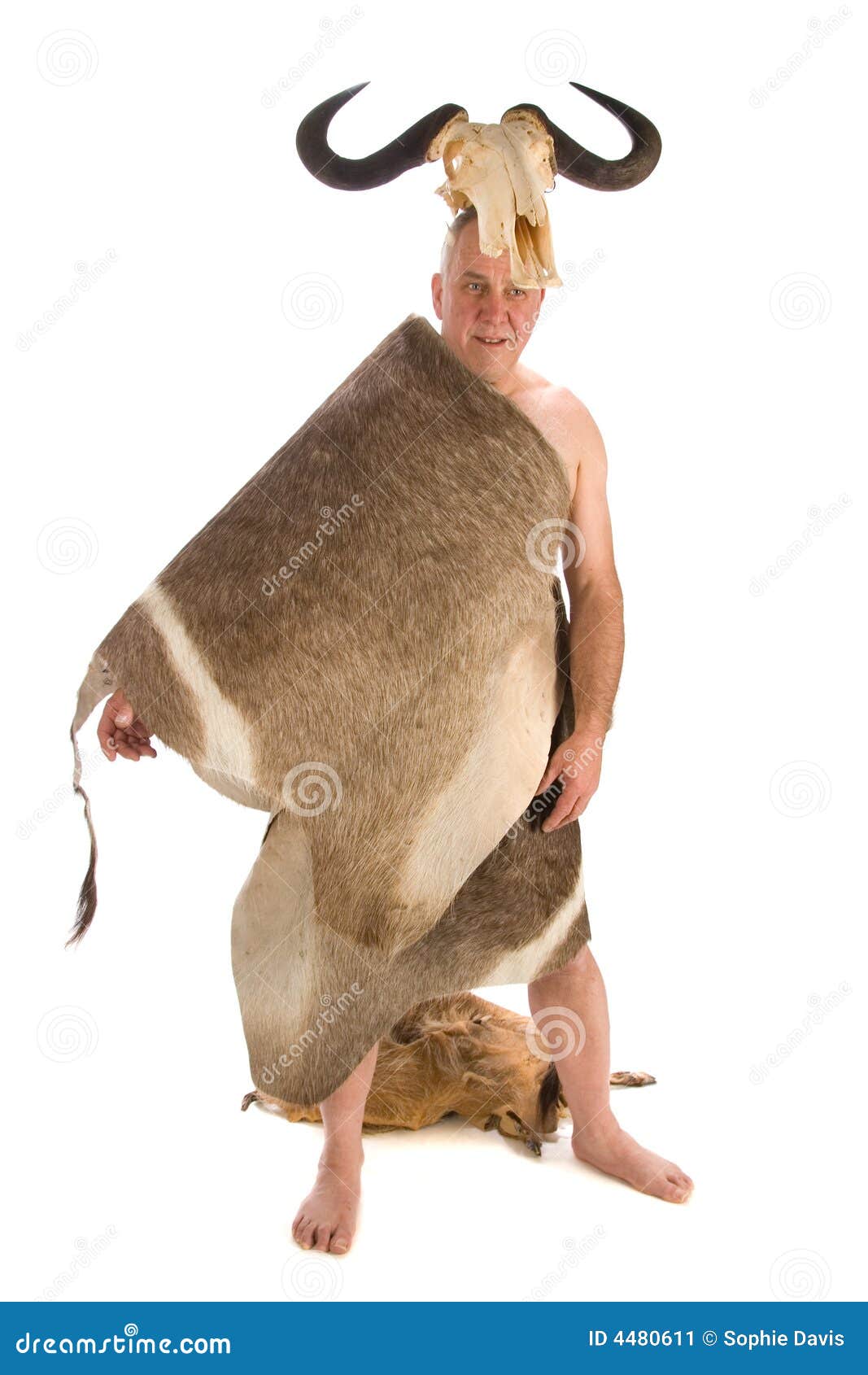 Holbewoner stock afbeelding. Image of christus, historisch - 4480611