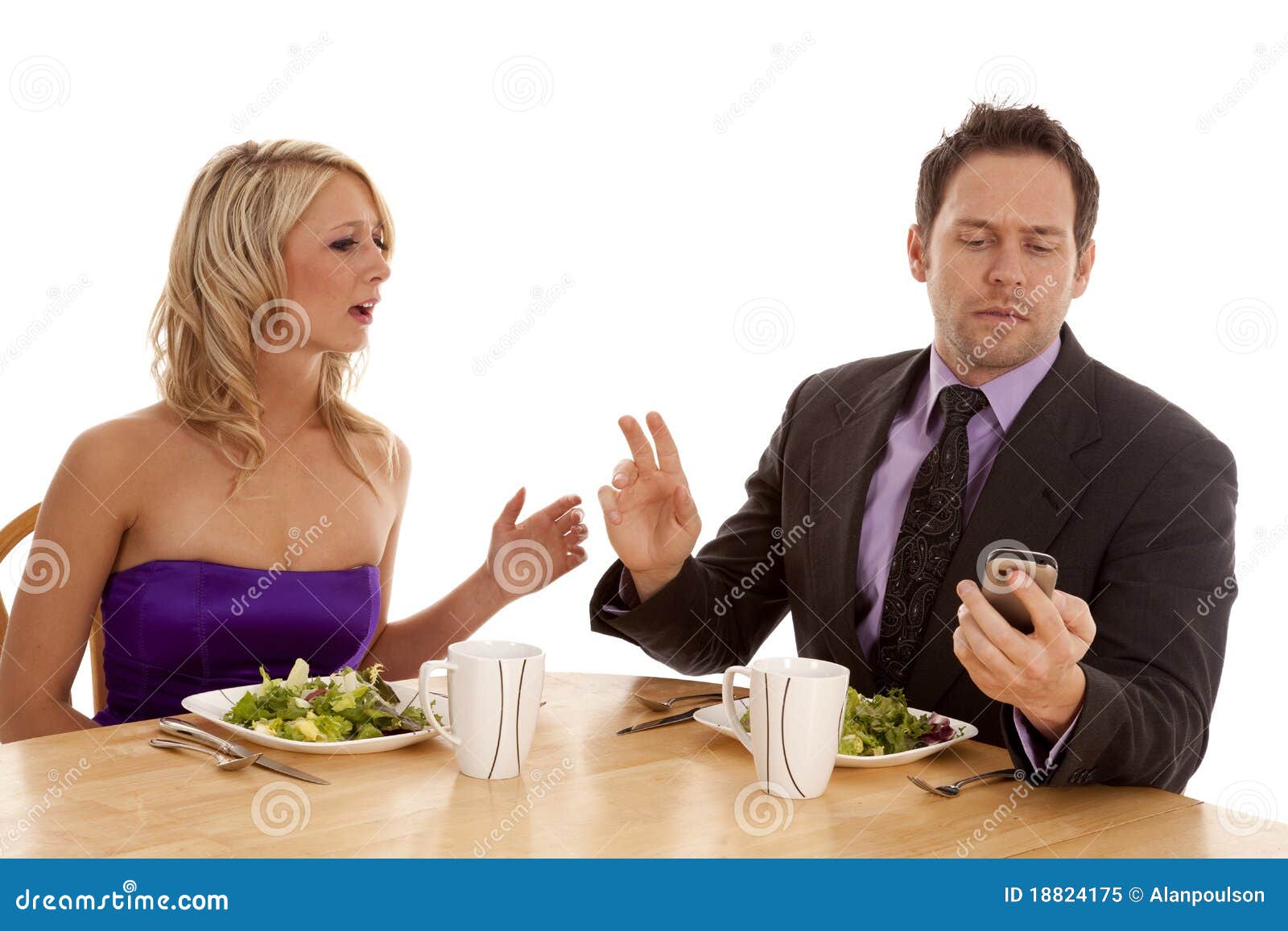 Hold on stock image. Image of phone, female, fancy, expression - 18824175