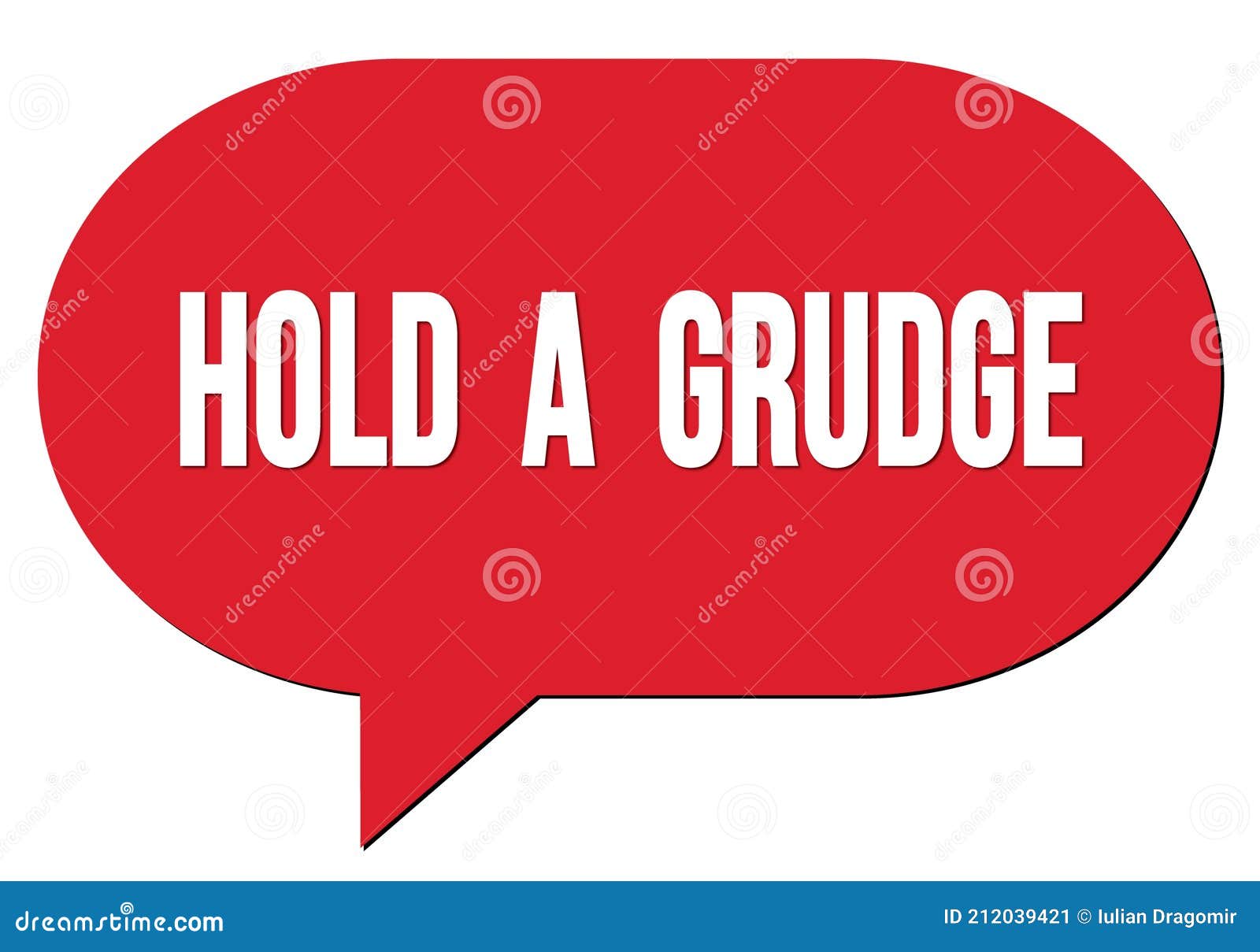 HOLD A GRUDGE Text Written On Red Grungy Round Stamp Royalty-Free Stock ...