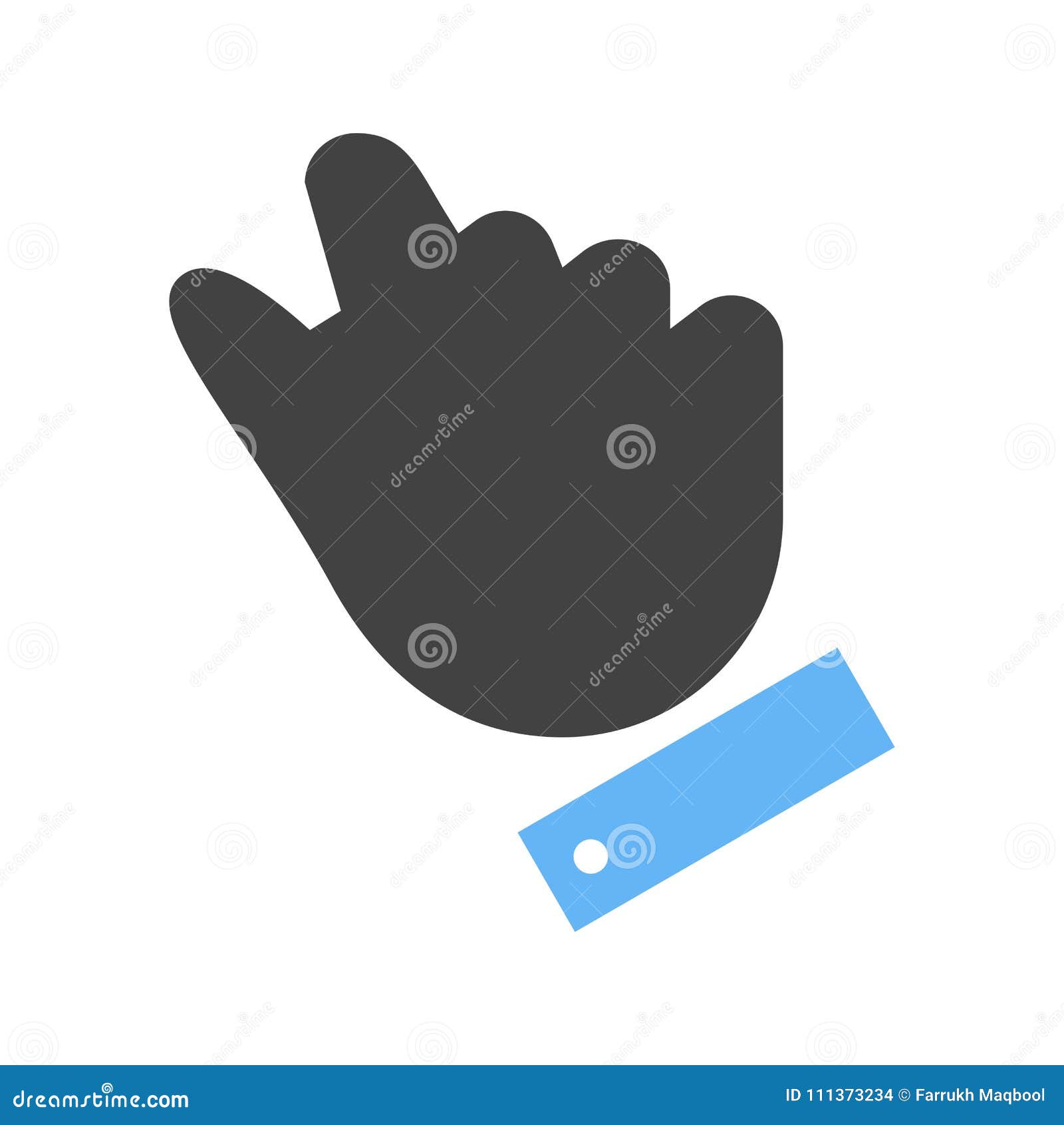 Hold, Hand, Cursor stock vector. Illustration of select - 111373234