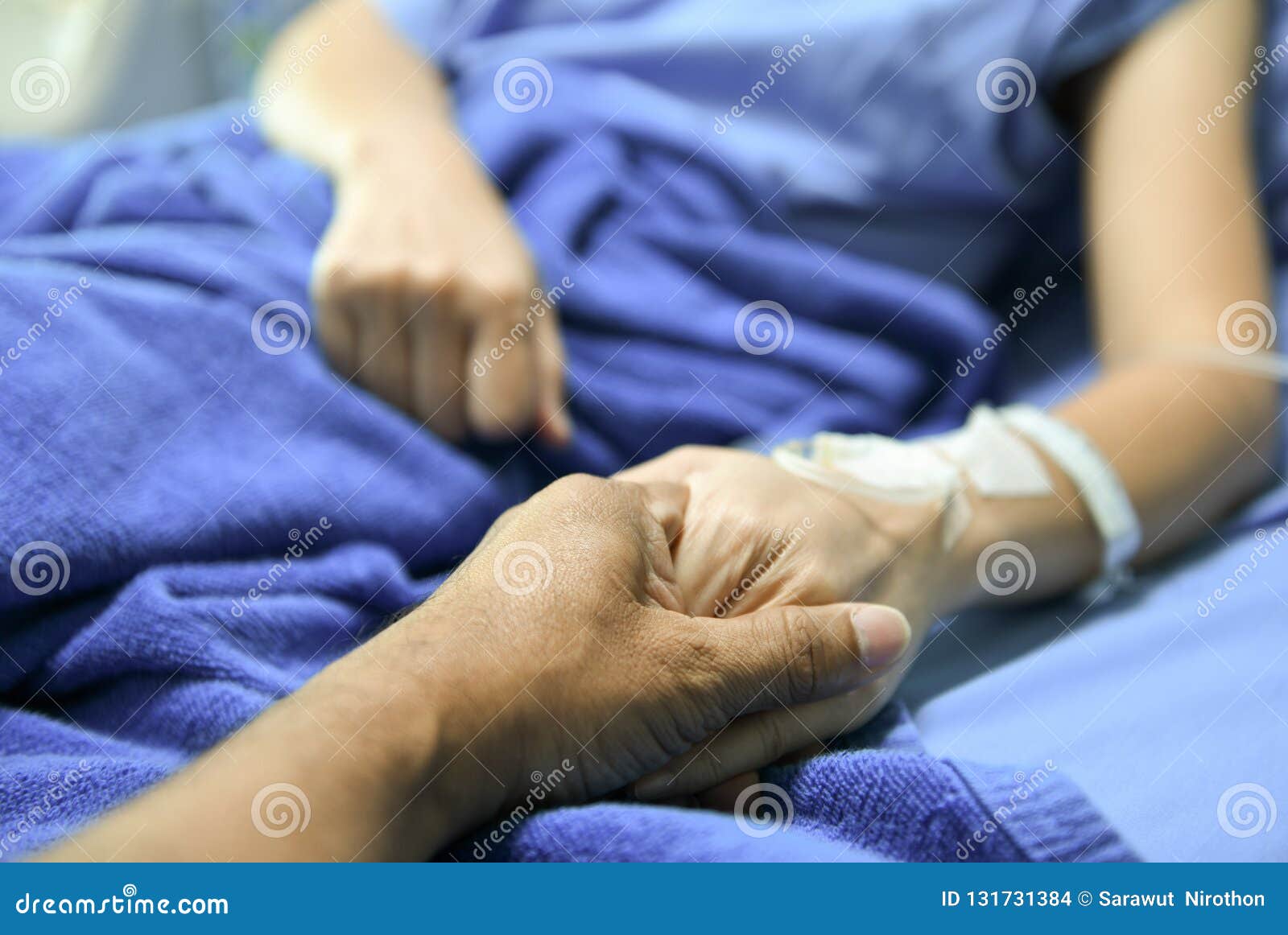 Hold Hands To Encourage the Patient Stock Photo - Image of encourage ...