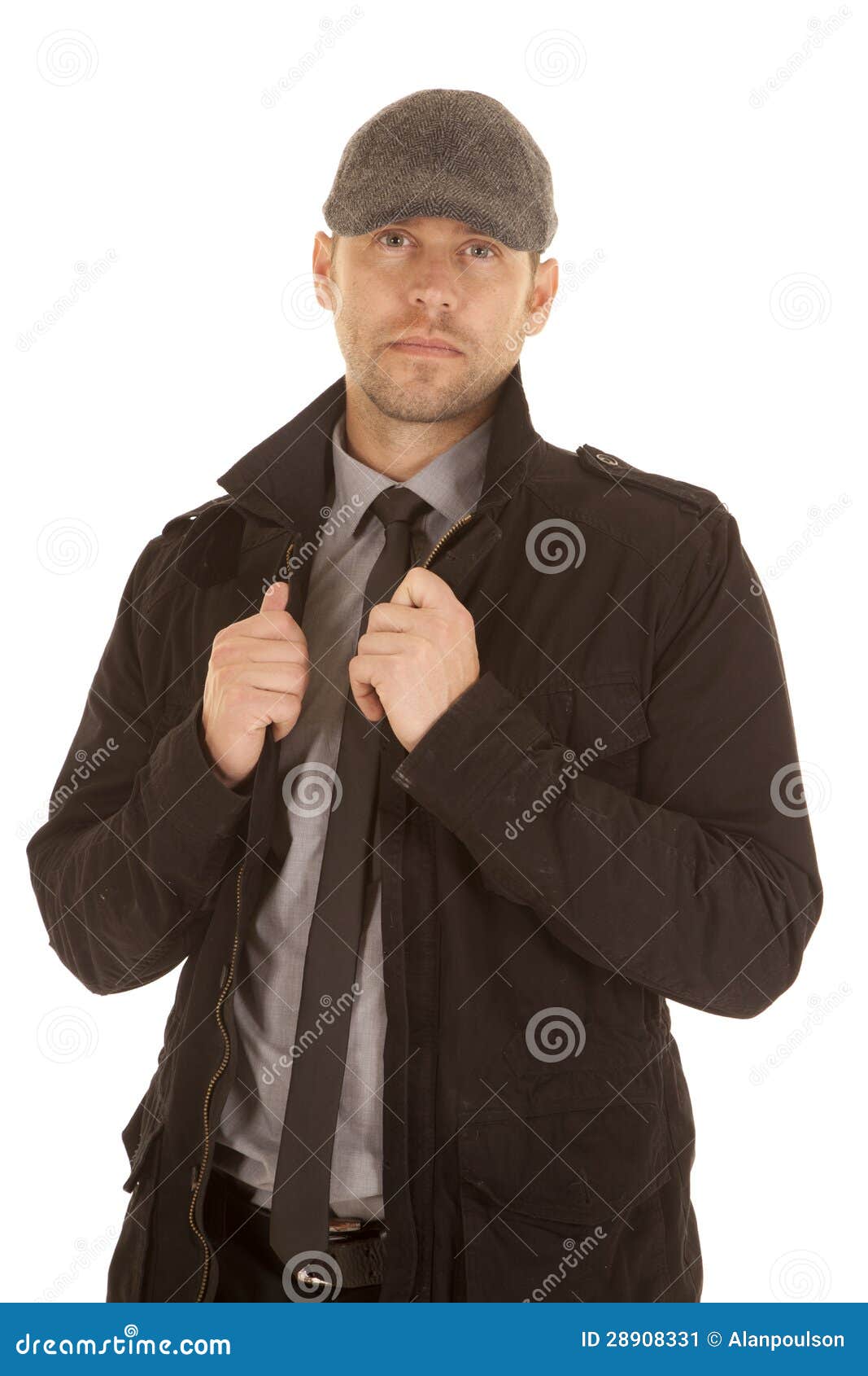 Hold jacket stock image. Image of businessman, model - 28908331