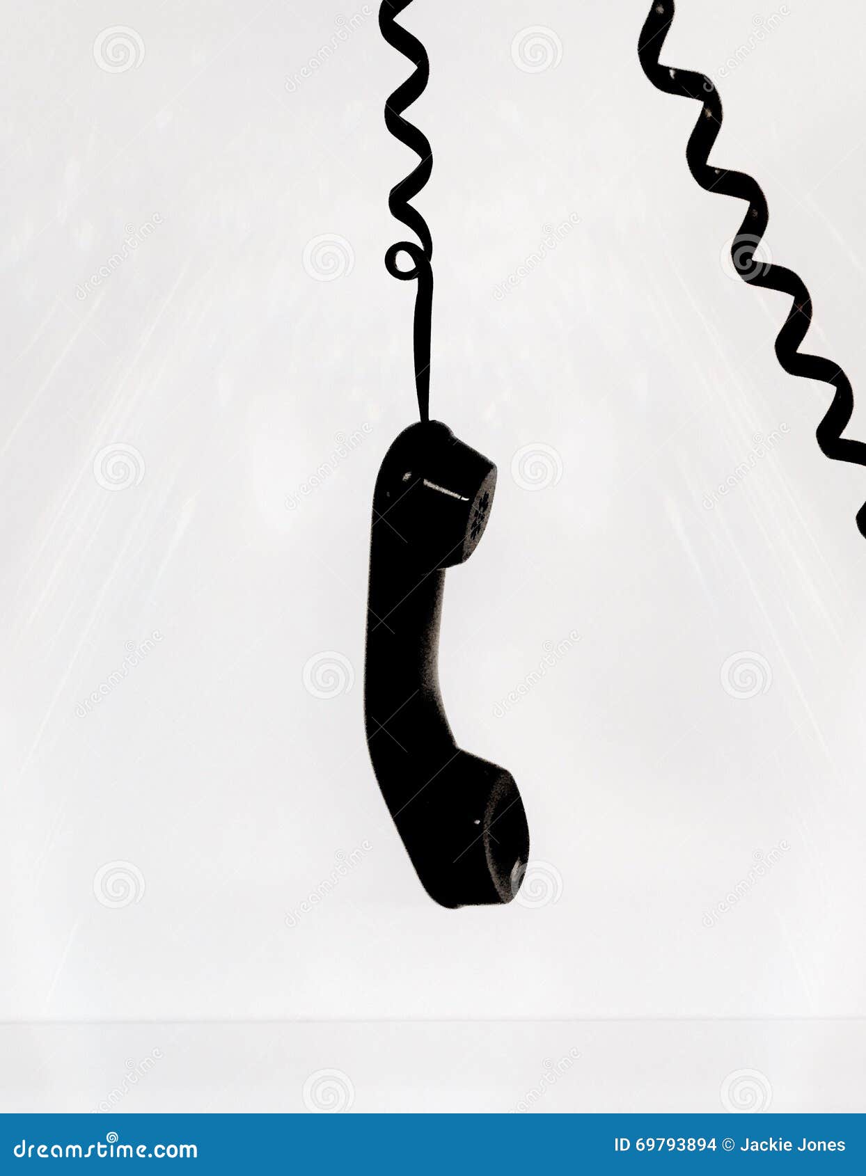 On hold stock photo. Image of phone, white, background - 69793894