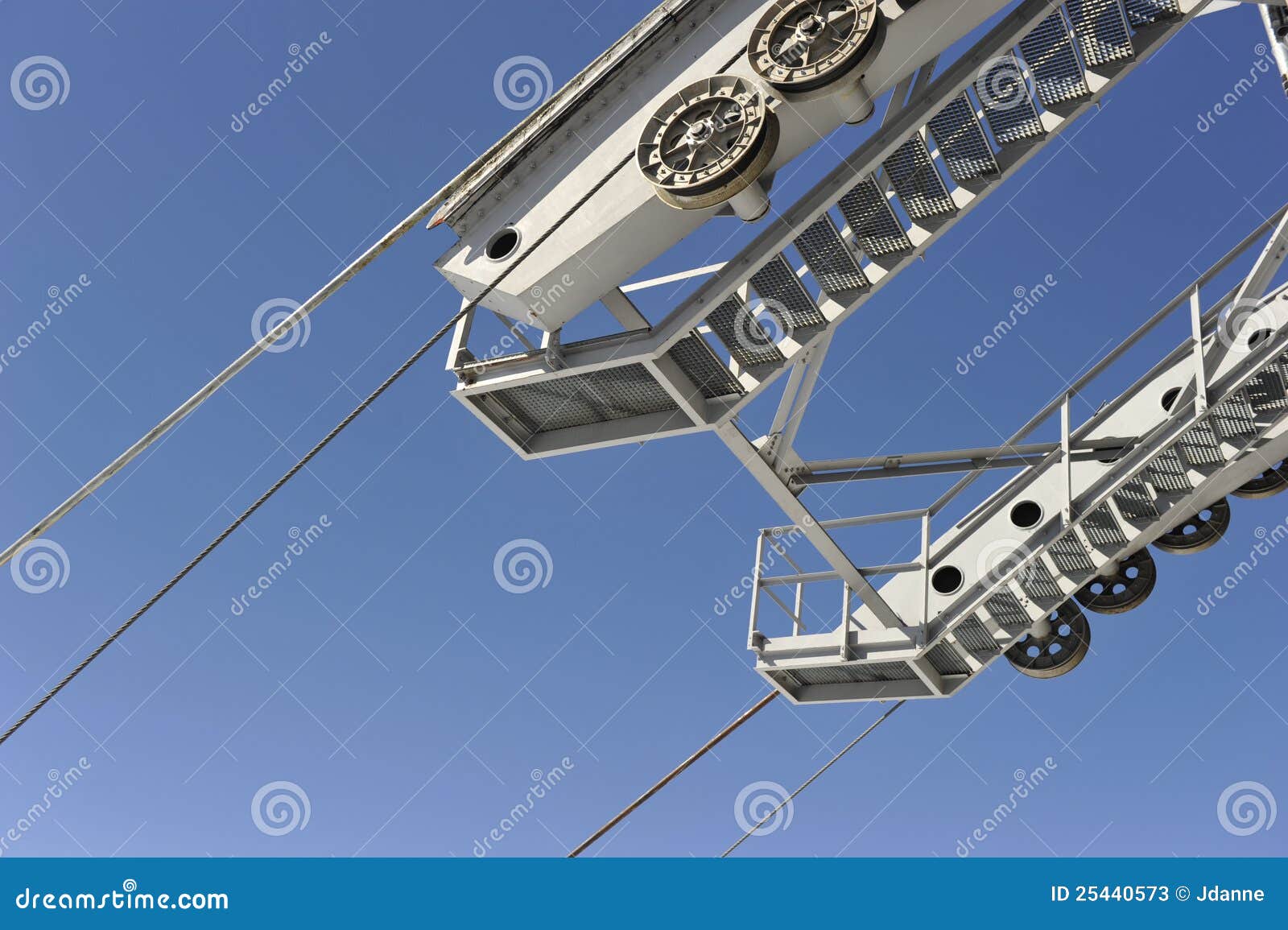 Holder of Cable Car s Rope stock image. Image of steiermark - 25440573