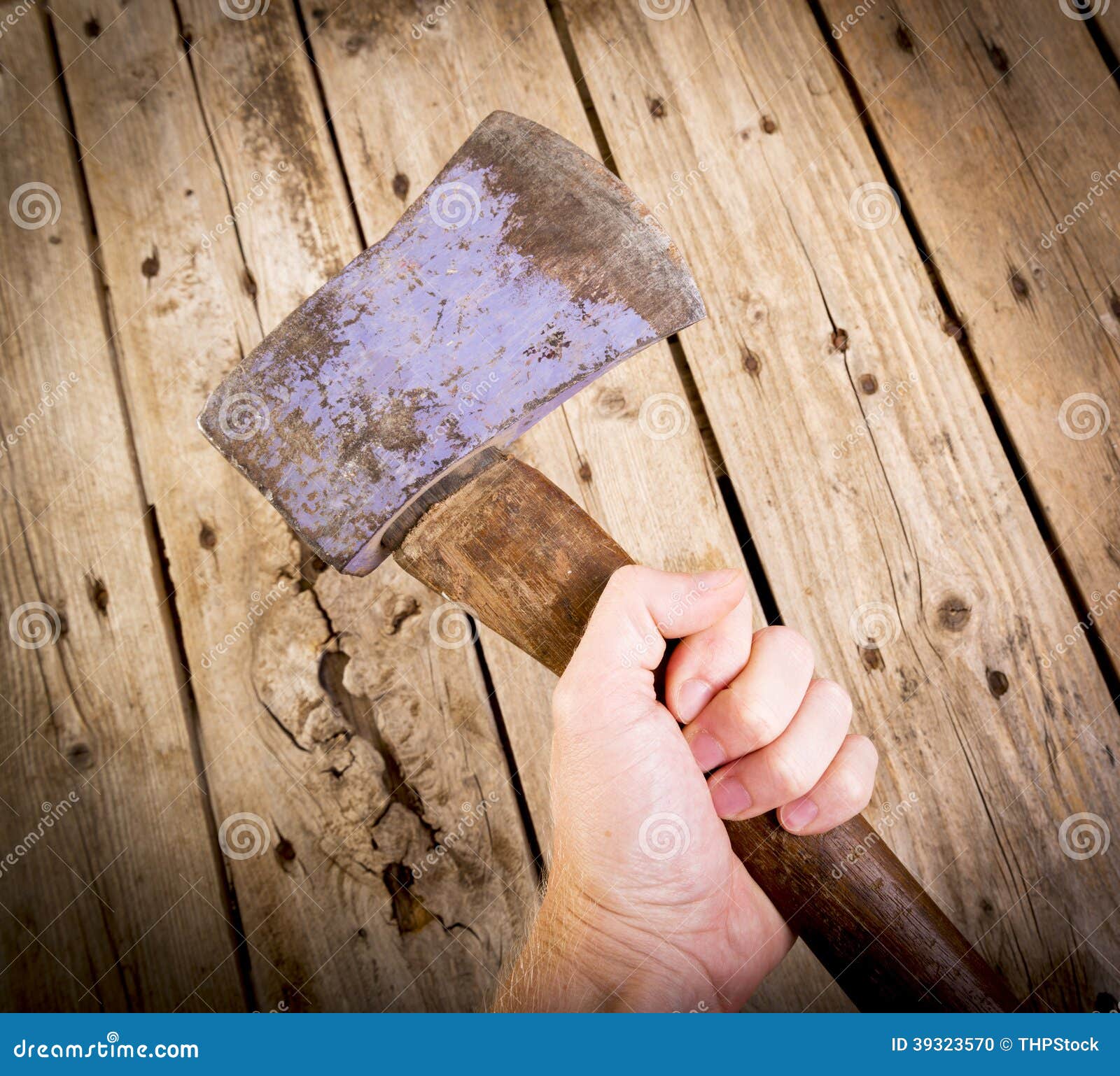 Holding Axe stock photo. Image of person, retro, hatchet - 39323570