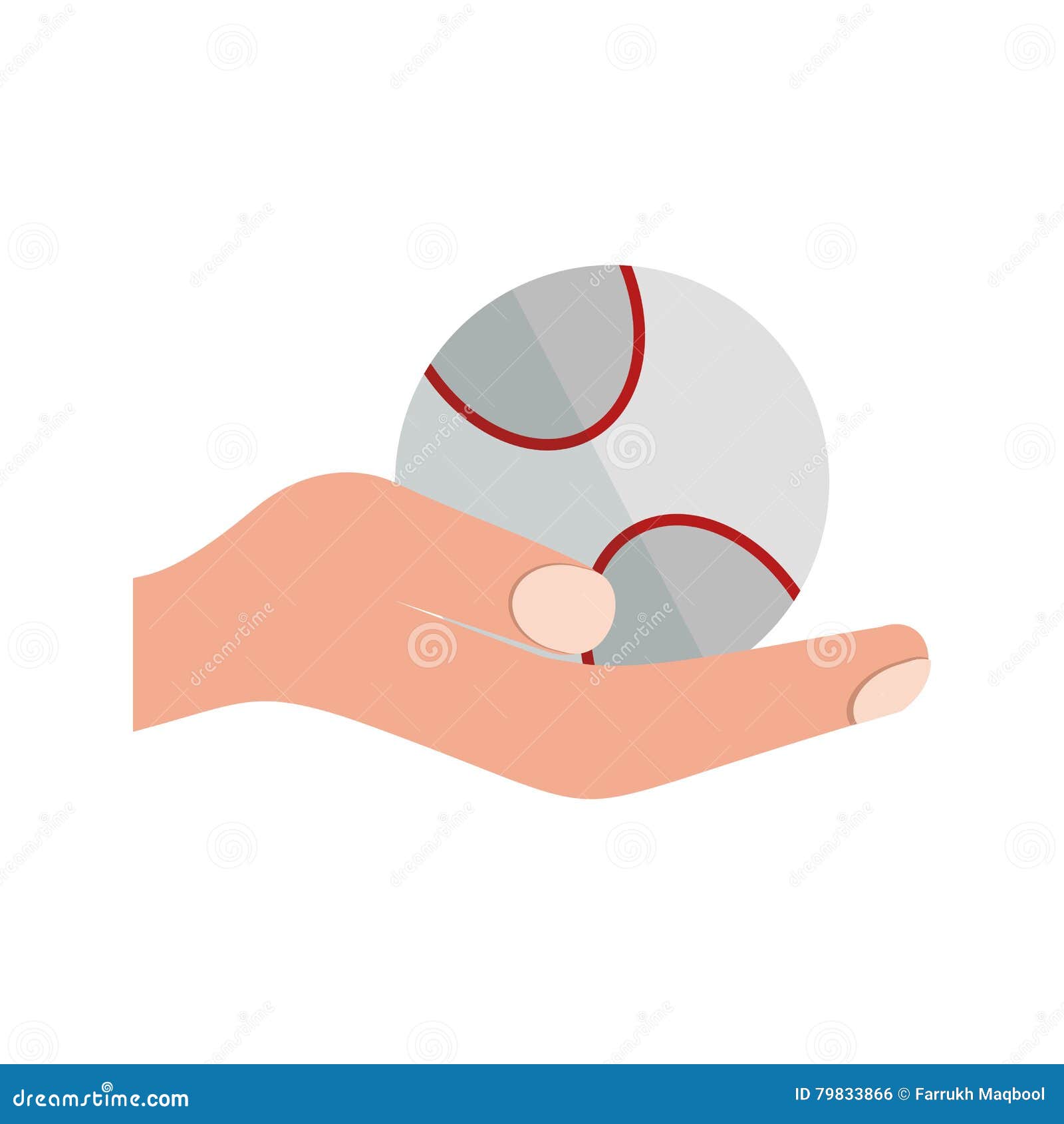 Holding Ball stock vector. Illustration of icon, competition - 79833866
