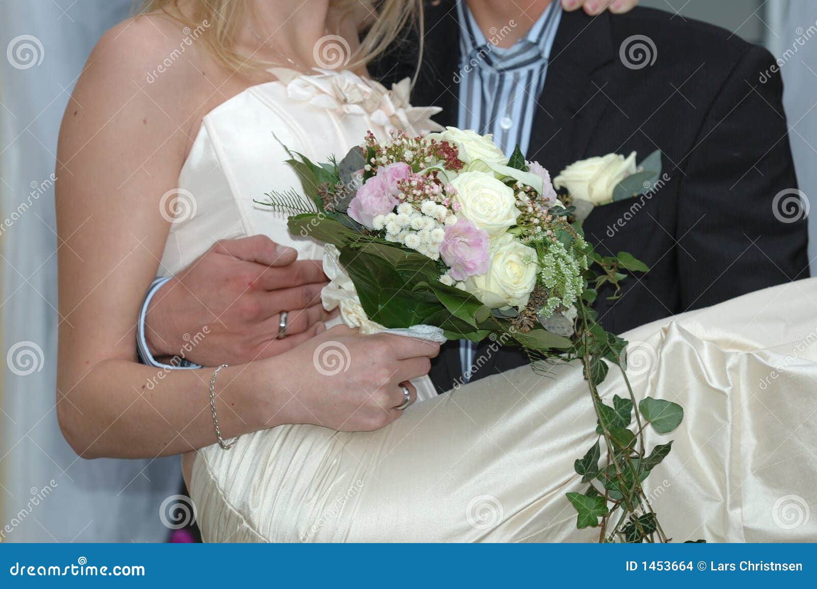 Holding the bride stock photo. Image of duty, jewelry - 1453664