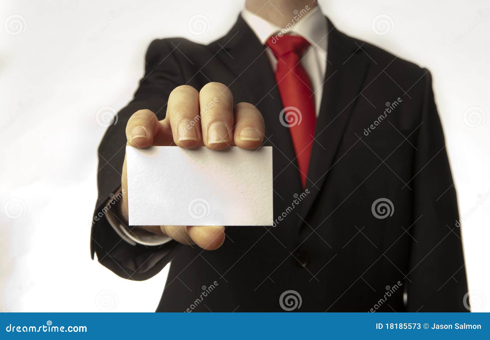 Holding business card stock image. Image of copy, occupation - 18185573