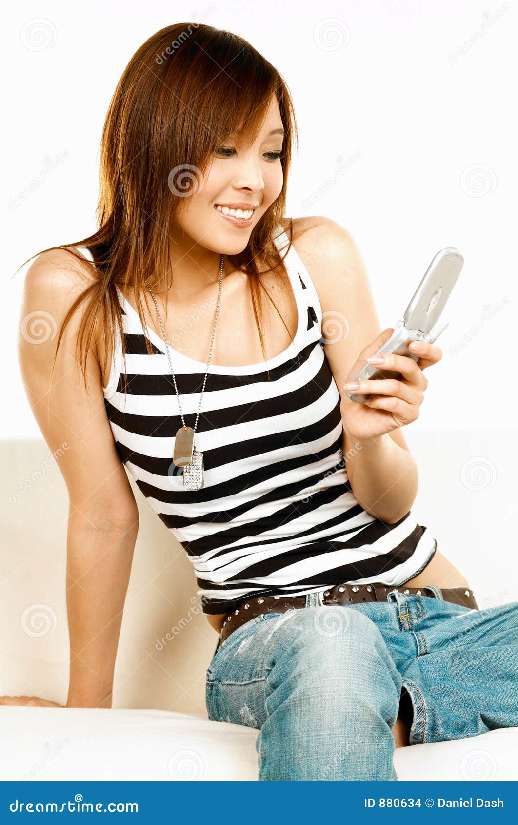 Holding cell phone stock photo. Image of cute, talking - 880634